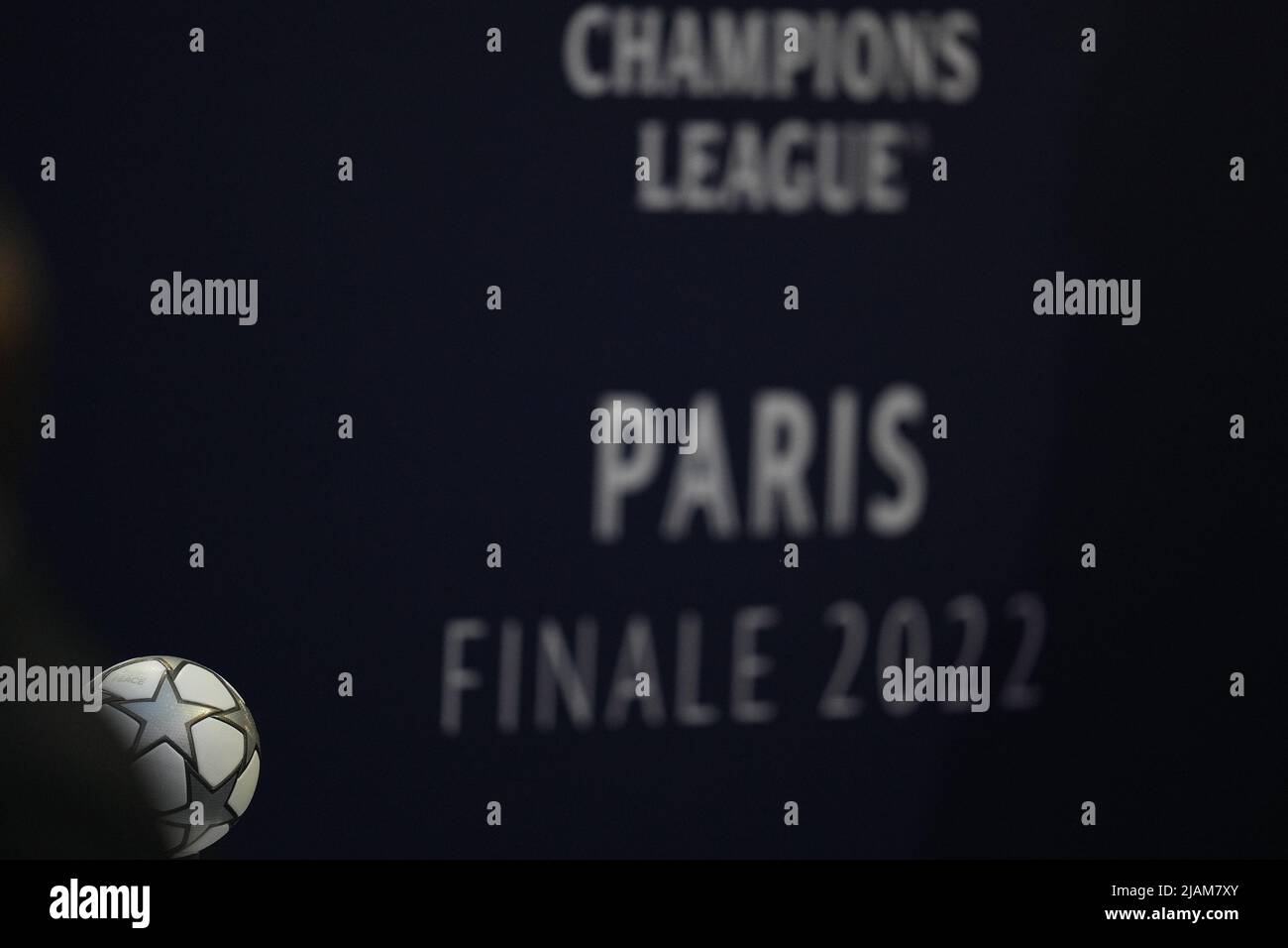 UEFA Champions League official finale’s ball during the UEFA Champions ...