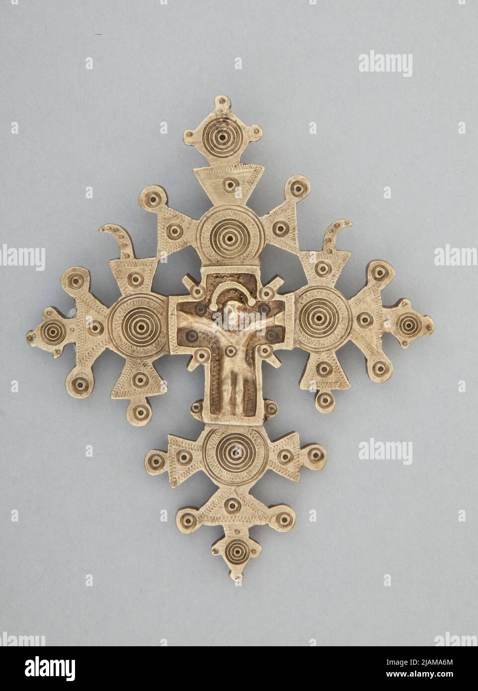 Small Cross – Christ Crucified (Single Armed) unknown Stock Photo - Alamy