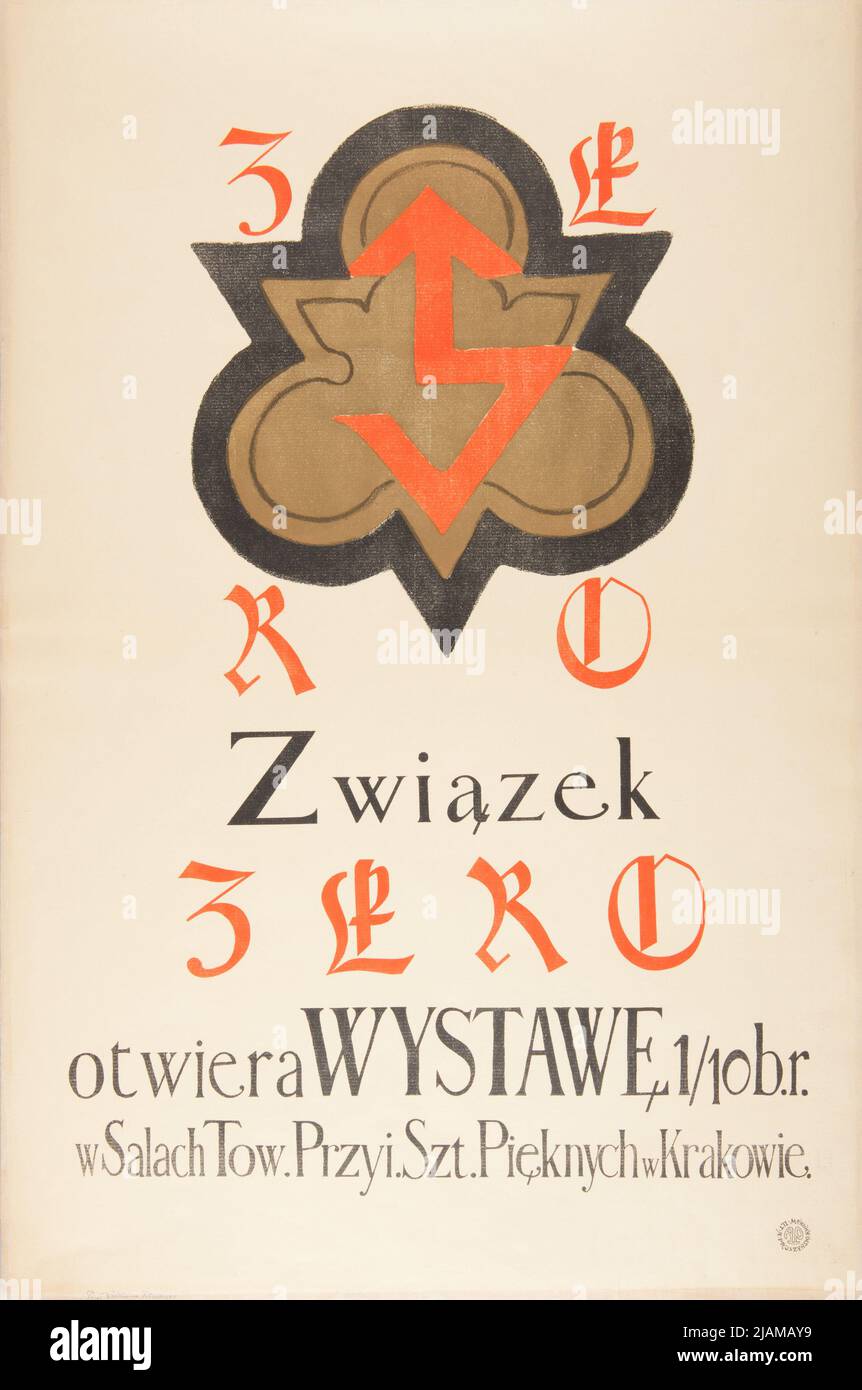 Zero relationship. Bukowski, Jan (1873 1943), Litographic Zak Aureliusz ...