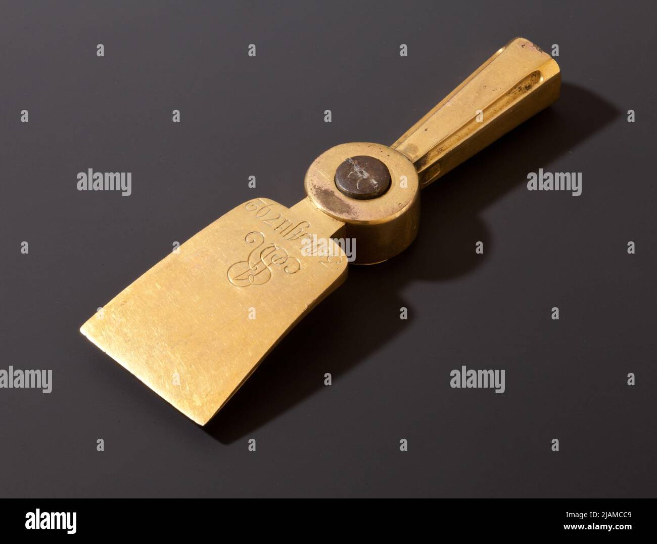Obuch of the ceremonial hammer Kiwert, Jan Gottlieb Stock Photo - Alamy