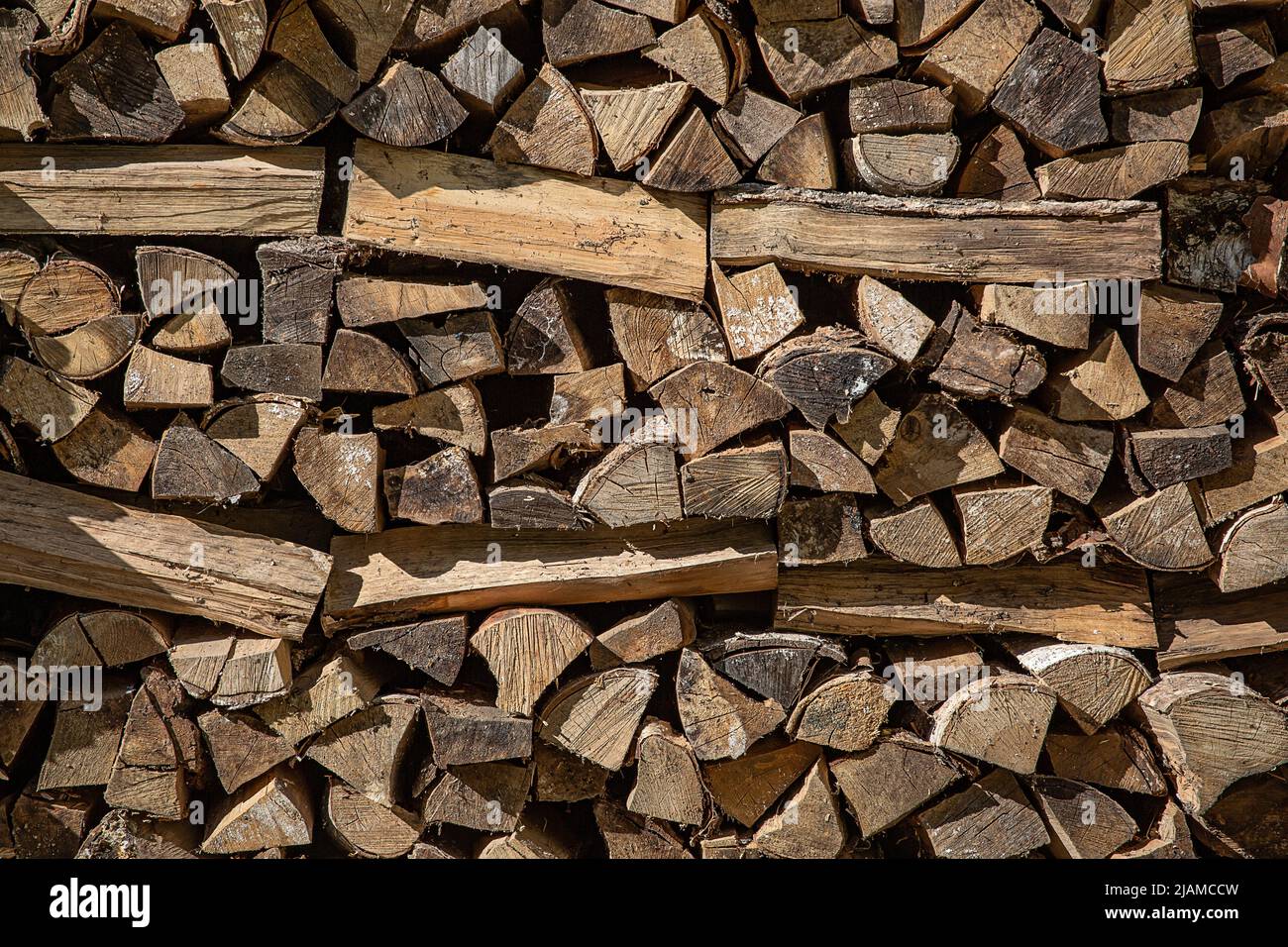 Fire wood stacked up in hi-res stock photography and images - Alamy