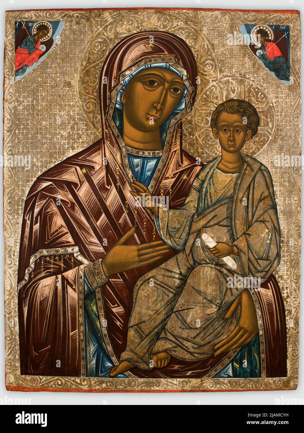 Mother of God Hodegetria (Icon) unknown, krk Stock Photo - Alamy