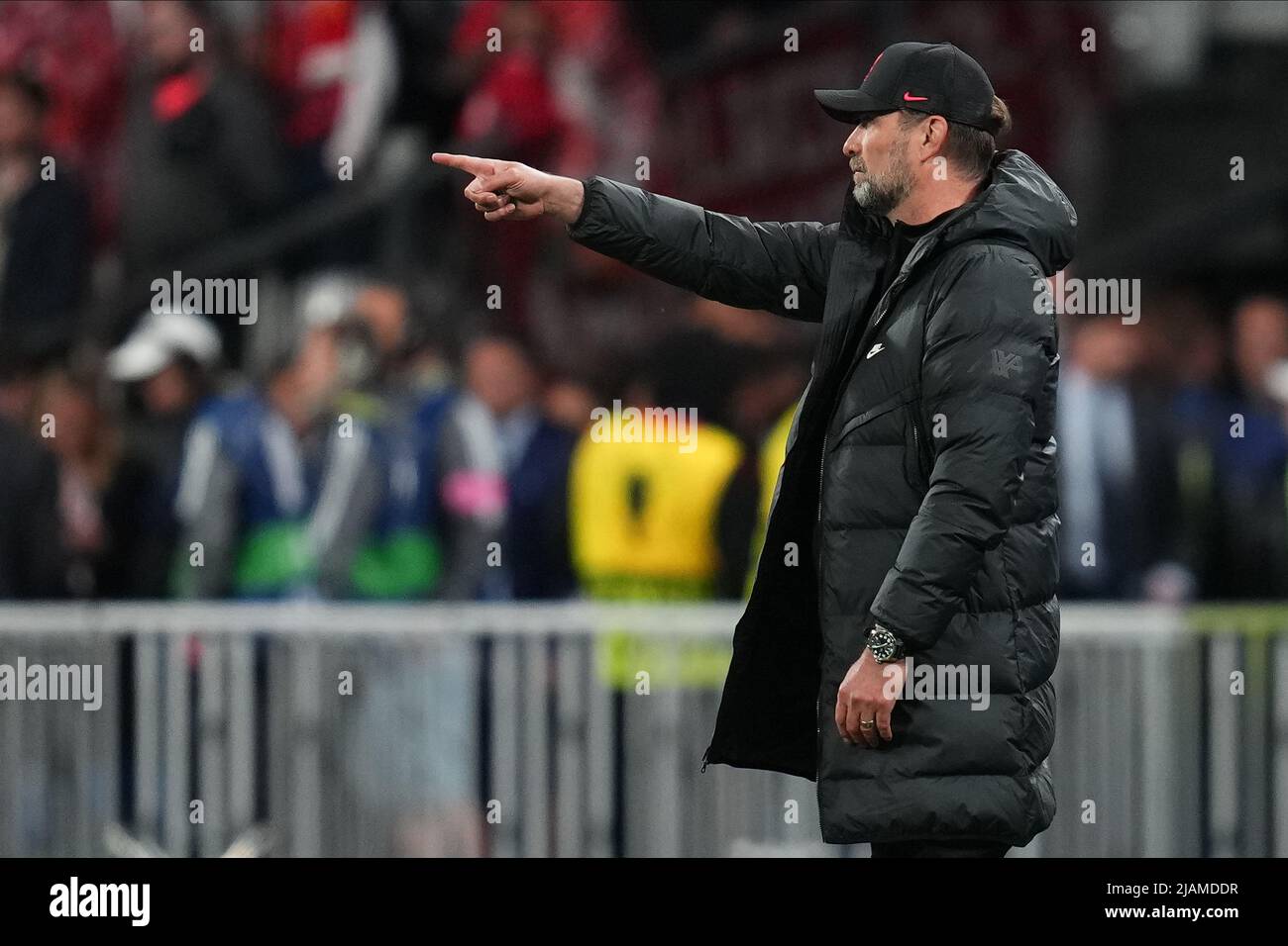 Liverpool FC head coach Jurgen Clop during the UEFA Champions League ...