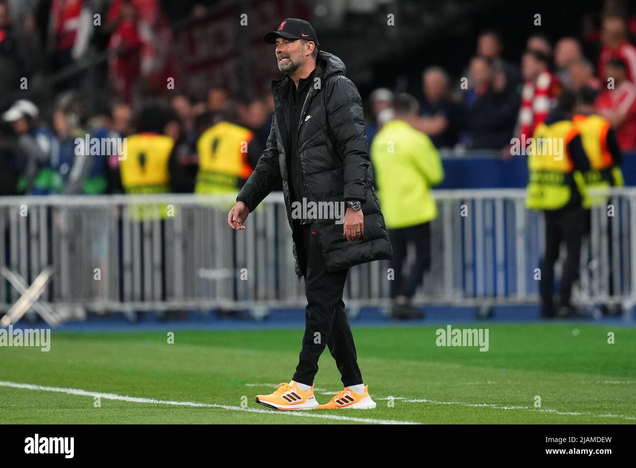 Liverpool FC head coach Jurgen Clop during the UEFA Champions League ...