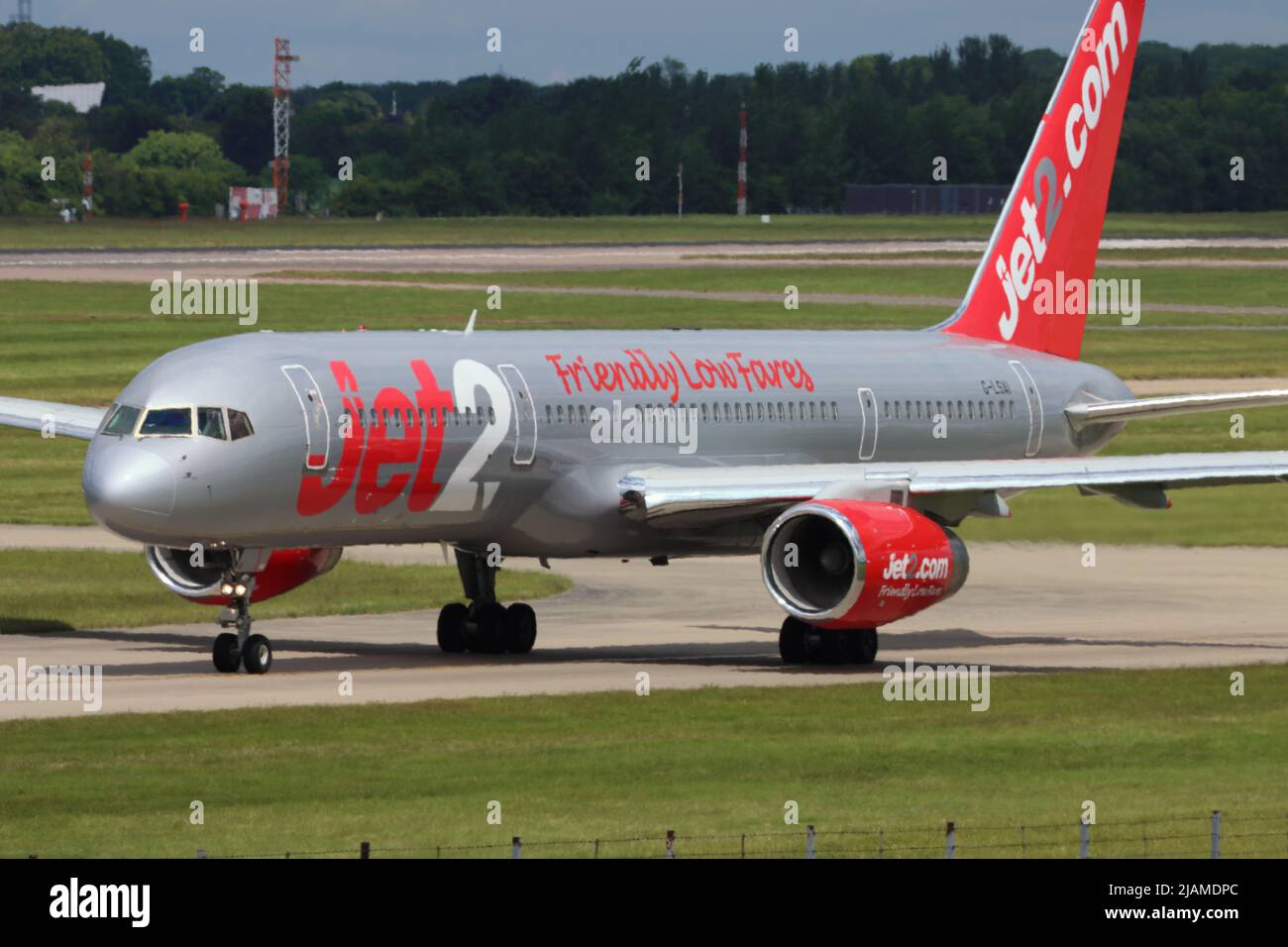 G-LSAI Boeing 757, Jet2 Airways, Stansted Airport, Stansted, Essex, UK Stock Photo - Alamy