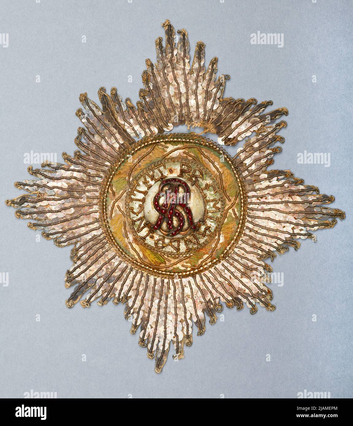 Star of the Order of St. Stanisław after Chancellor Jan Borch Stock ...