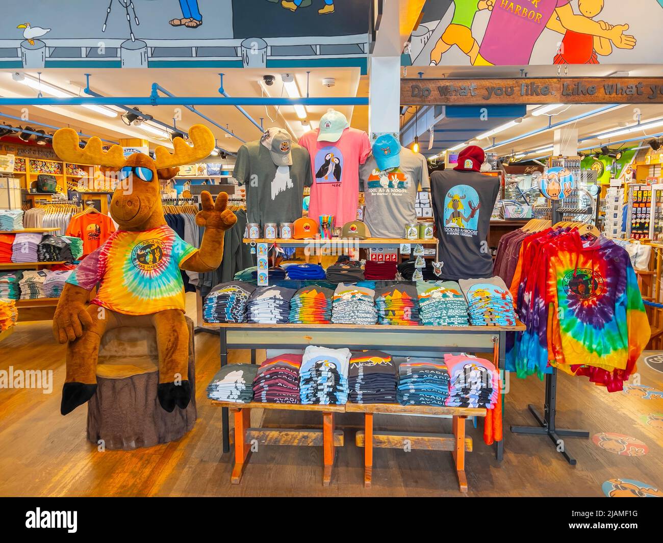 Cool As A Moose store interior at 118 Main Street in historic town ...