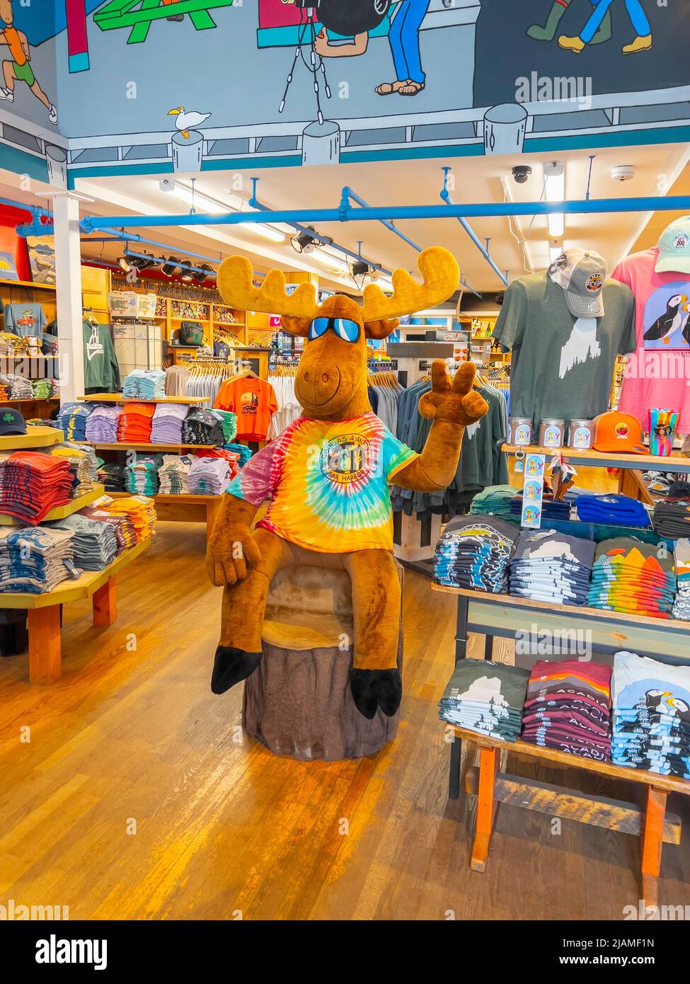Cool As A Moose store interior at 118 Main Street in historic town ...