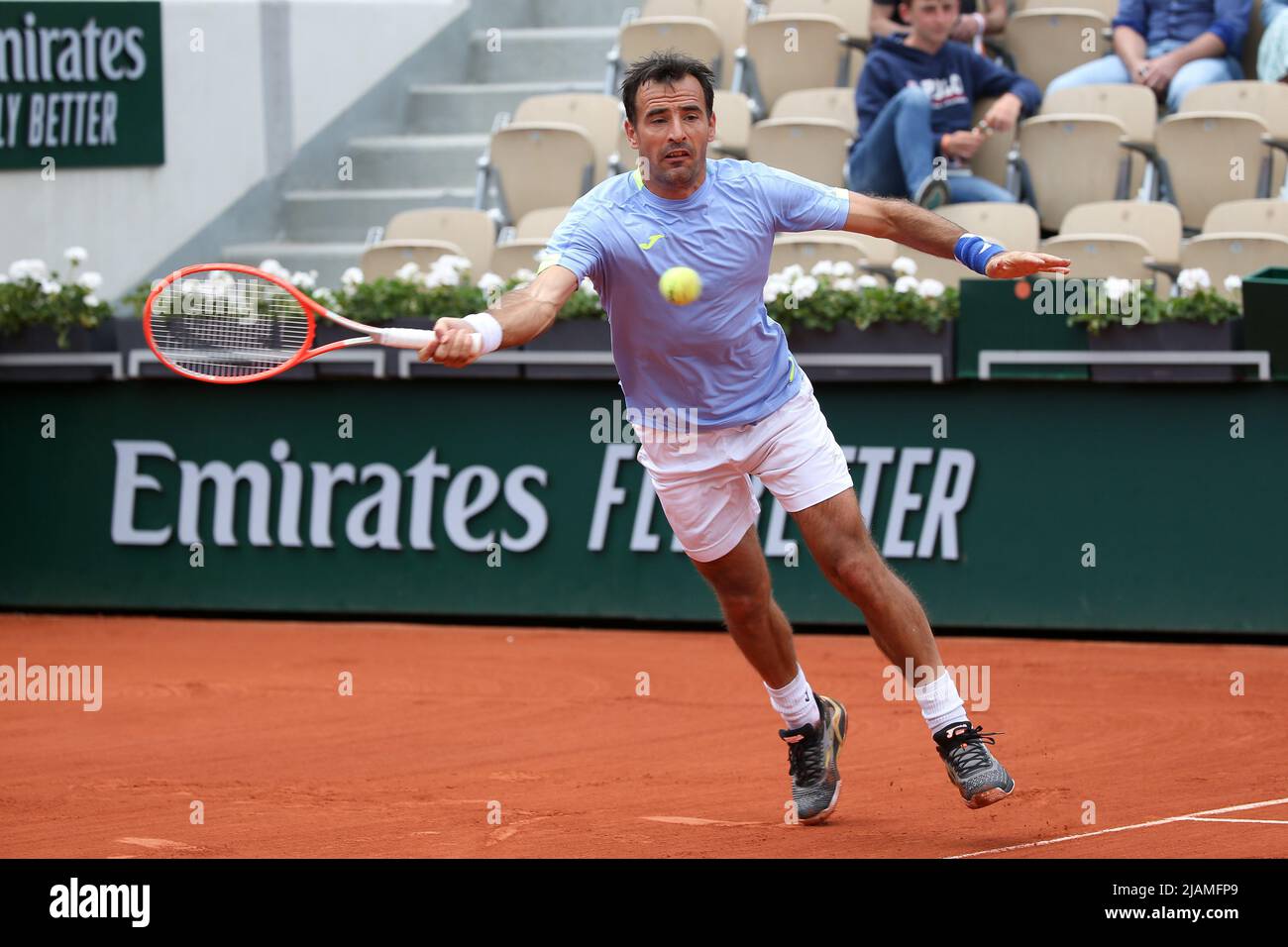 PARIS, IF - 31.05.2022: ROLAND GARROS 2022 - Ivan Dodig (CRO) during ...