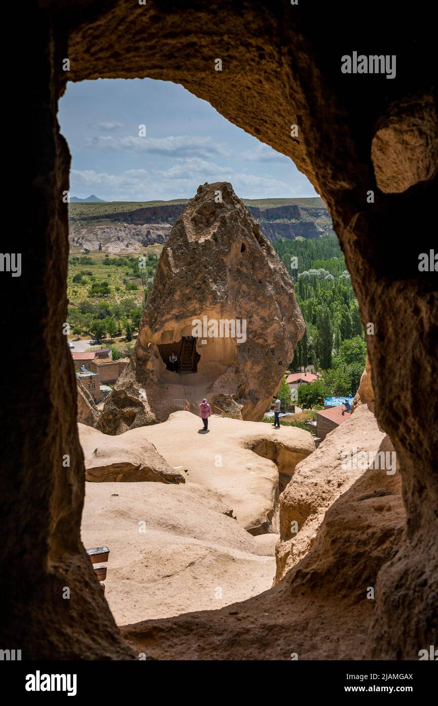 cave dwelling in Selime Monastery in Cappadocia Stock Photo - Alamy