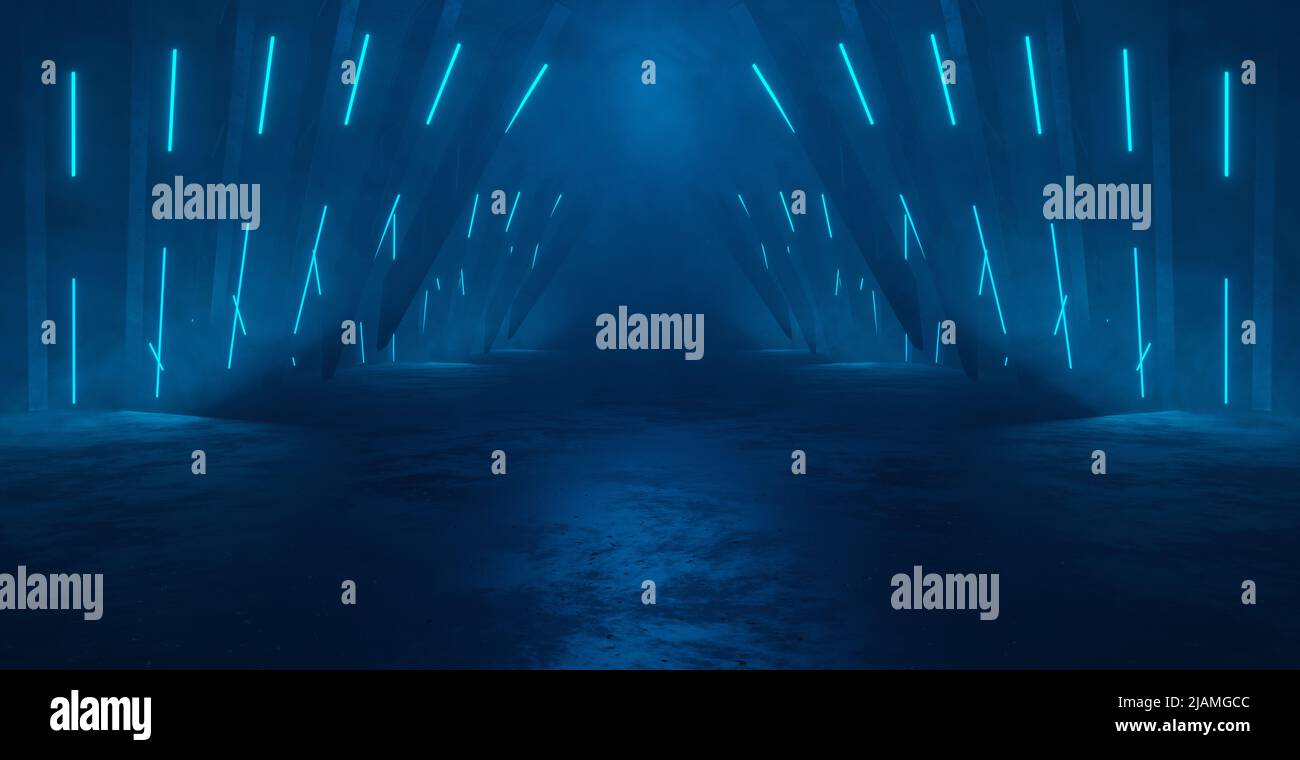 Breathtaking Dystopian Mysterious Cinematic Smoke Bright Blue ...