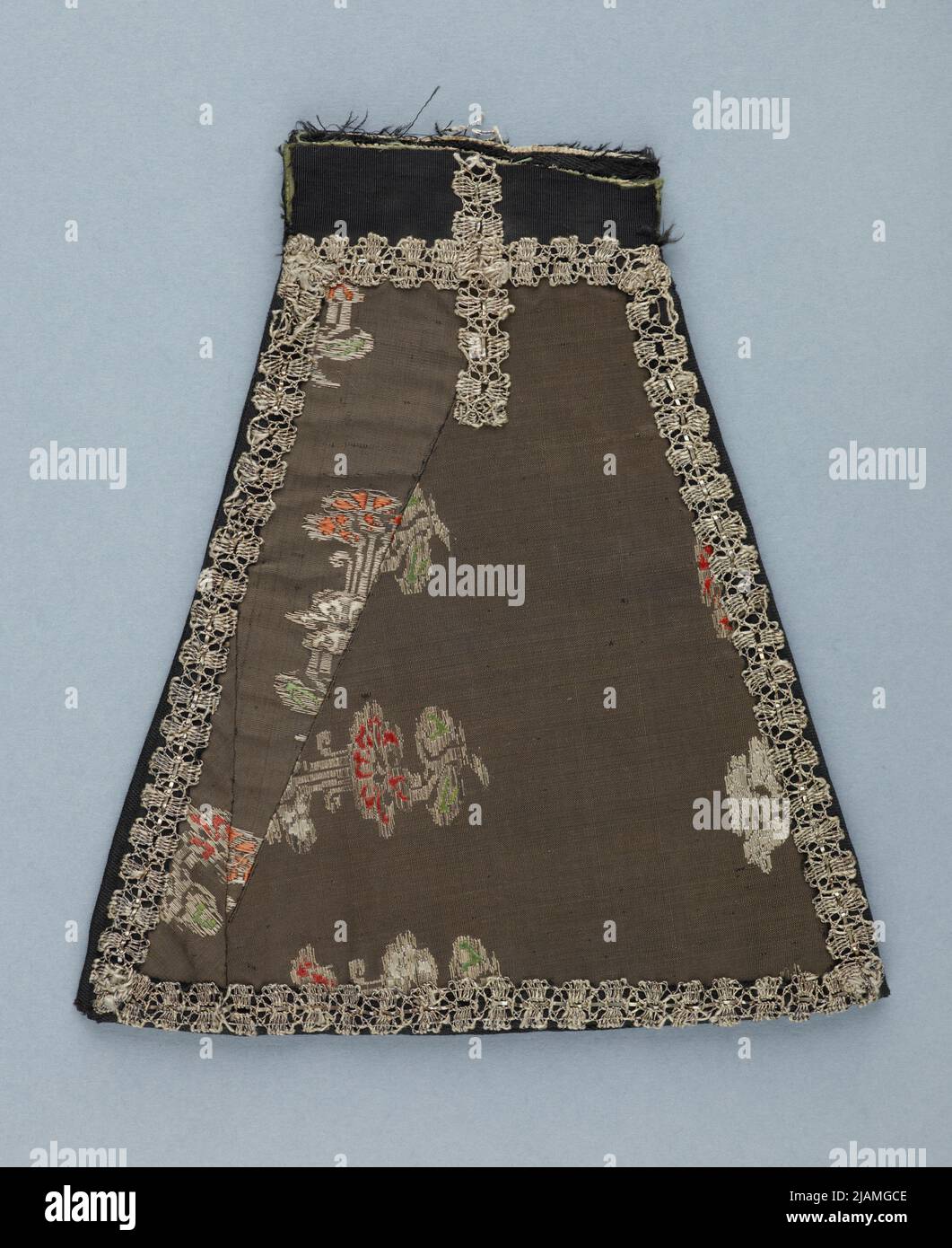 Fragment of silk fabric covering for maniple trimmings unknown Stock ...