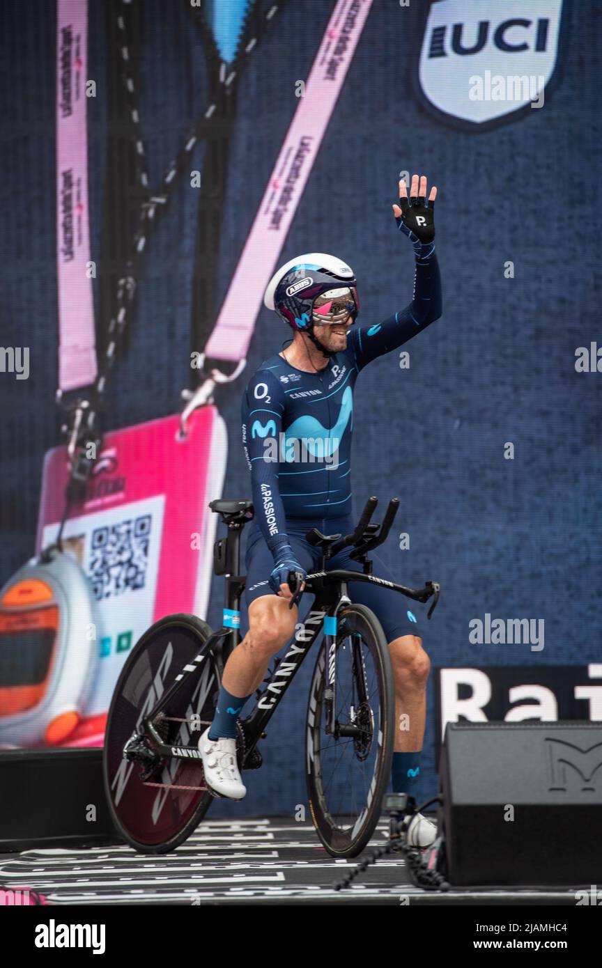 Verona, Verona, Italy, May 29, 2022, Alejandro Valverde Belmonte ...