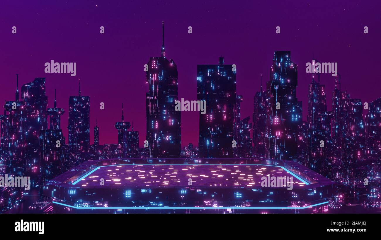 Future Night City Wallpaper