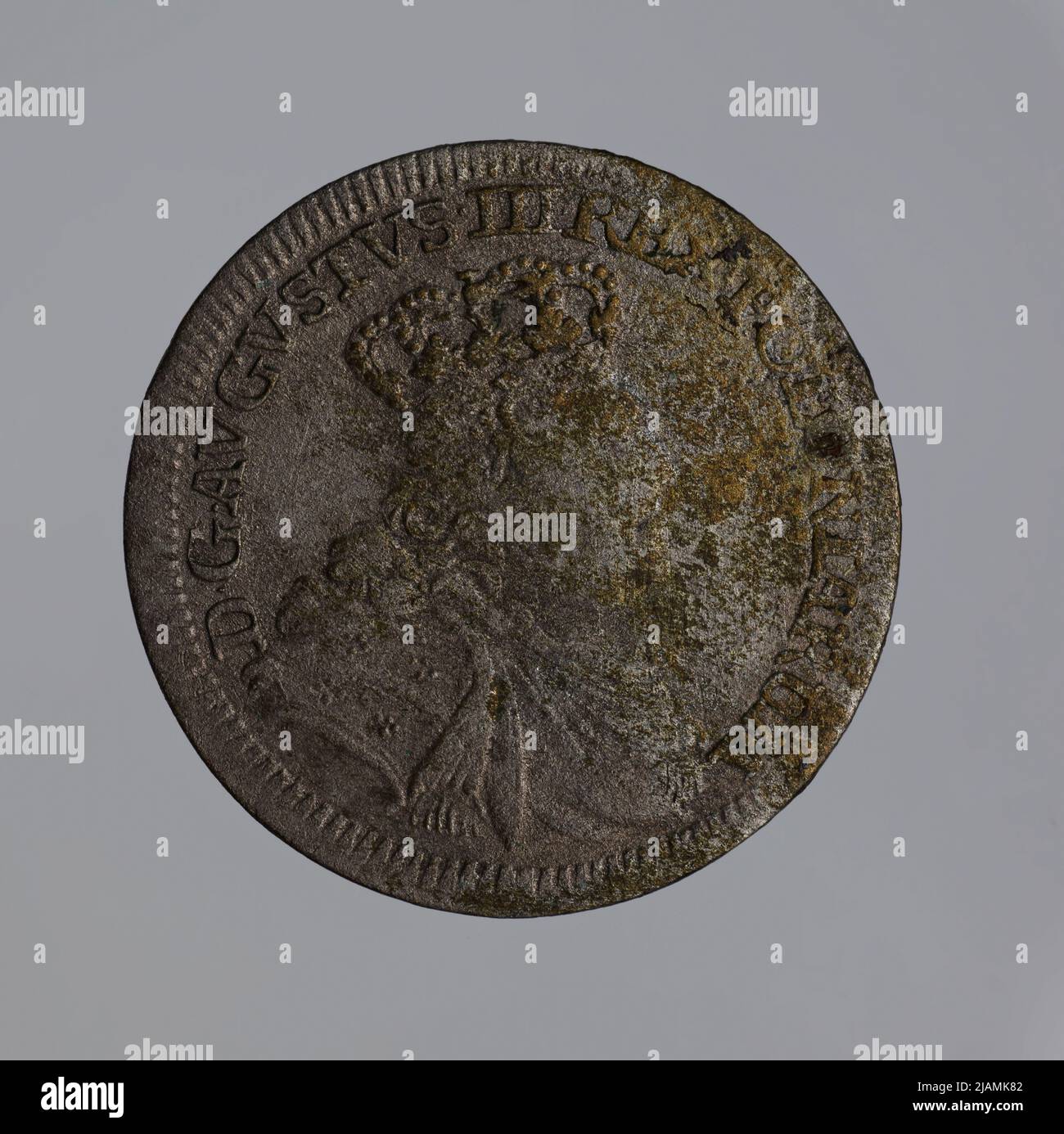 False Coin, Crown Six Groschen, 1755, Augustus III SAS (1733 1763 Stock ...