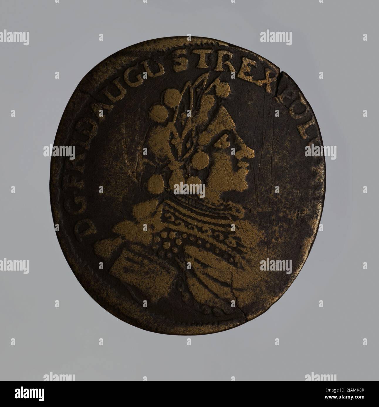 FALSE COIN, 2/3 TALLING, 1698, Frederick Augustus I (1694 1733), Saxony ...