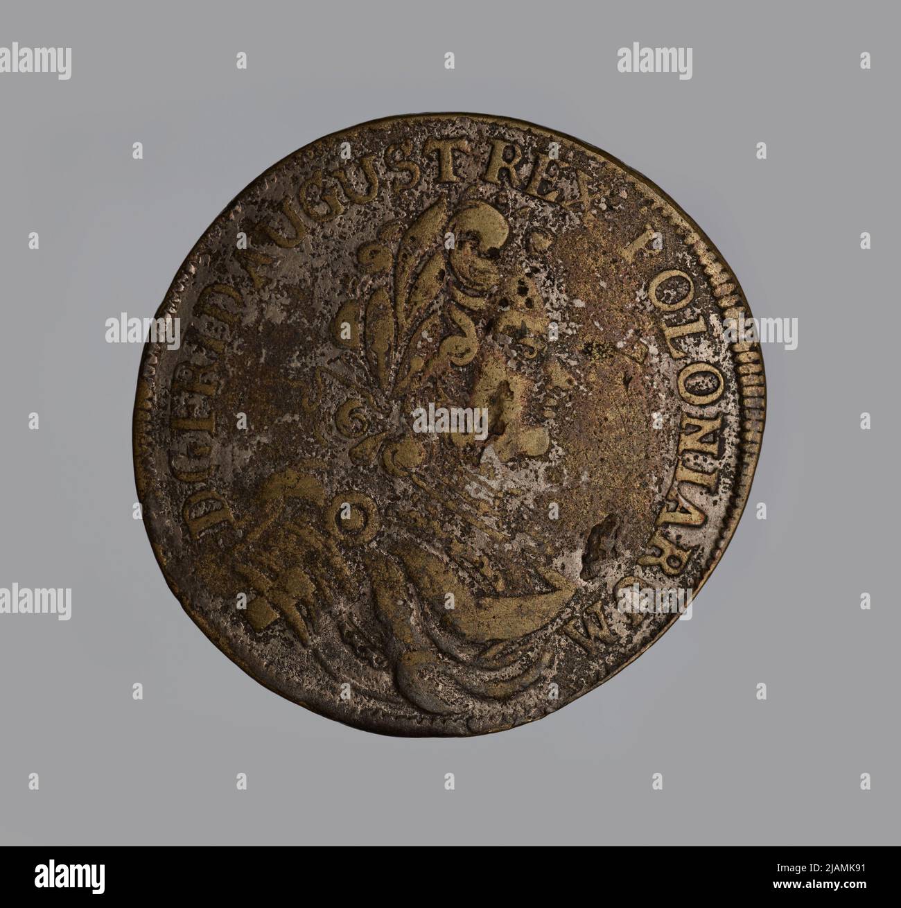 FALSE COIN, 2/3 TALLING, 1701, Frederick Augustus I (1694 1733), Saxony ...