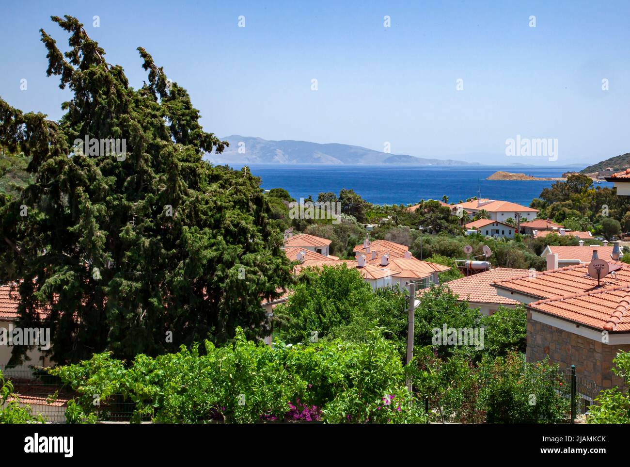 Datca, Mugla, Turkey - May 2022: Datca town view Stock Photo - Alamy