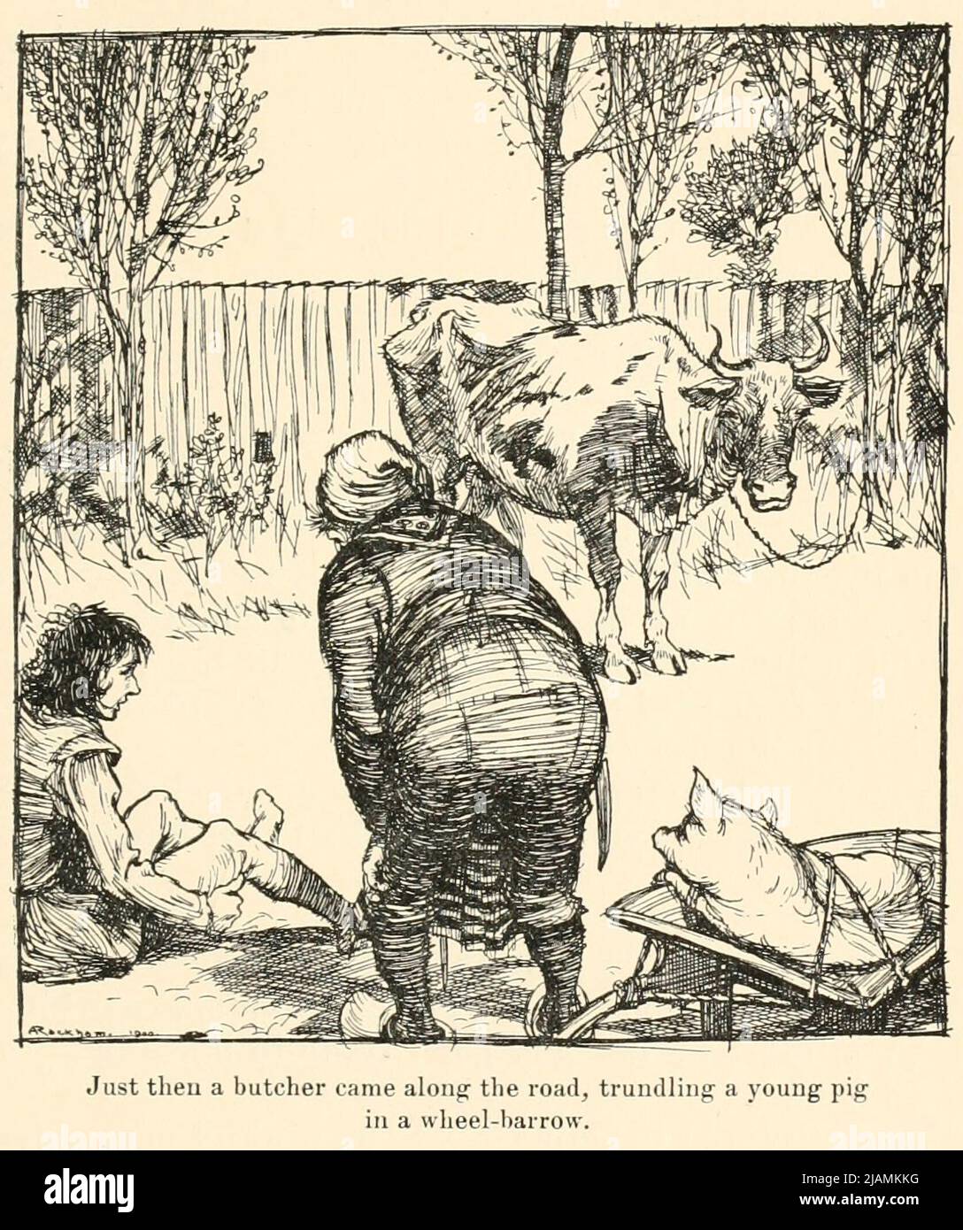 Evil pig cartoon drawing hi-res stock photography and images - Alamy