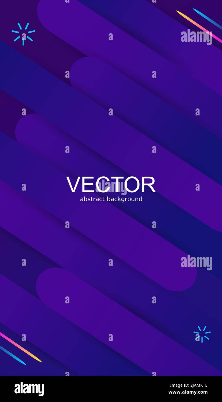 Abstract background with bight line and copy space. Dark purple Vector ...