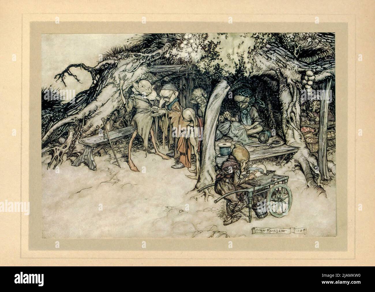 Arthur Rackham Elves
