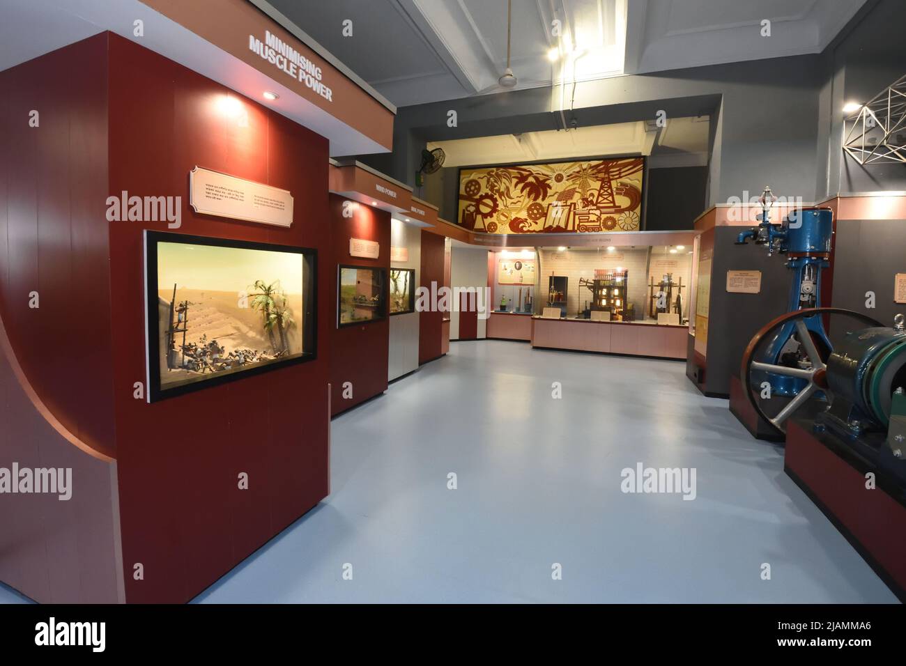 Kolkata, India. 30th May, 2022. Renovated Motive Power gallery of the ...