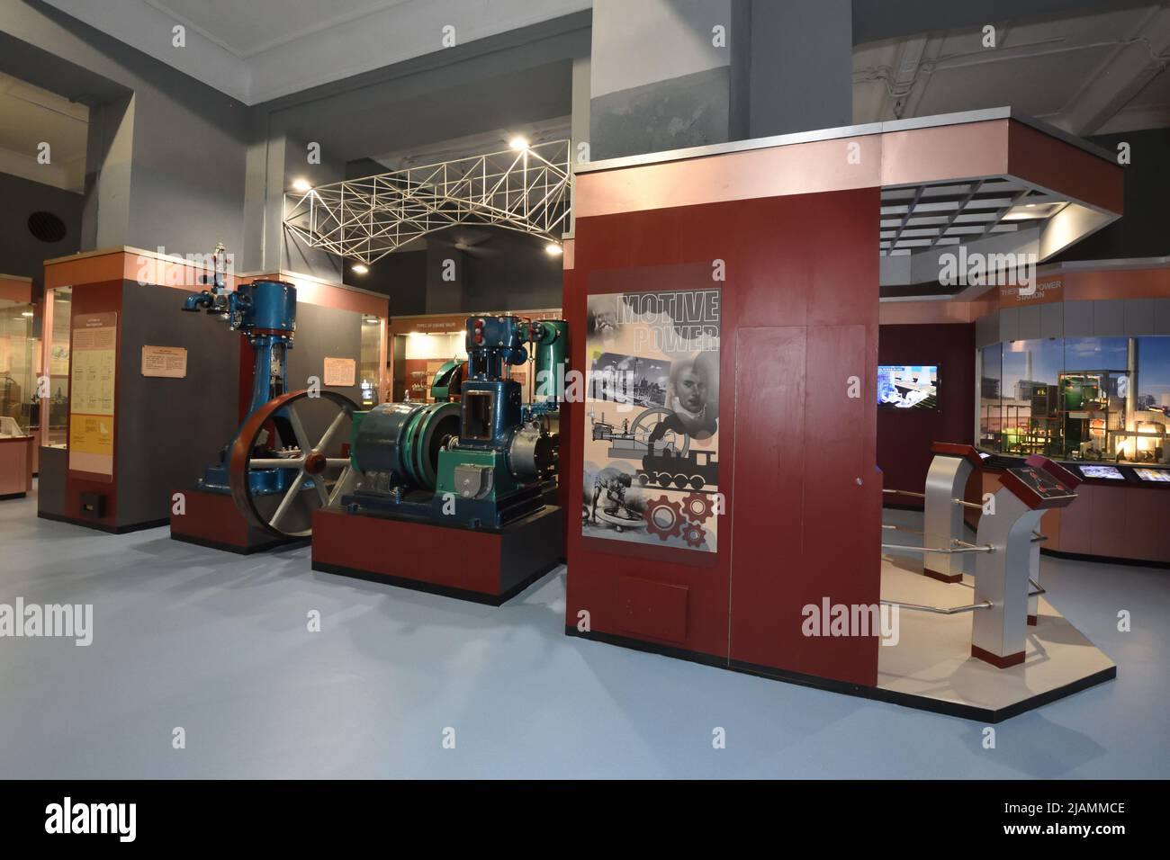 Kolkata, India. 30th May, 2022. Renovated Motive Power gallery of the ...