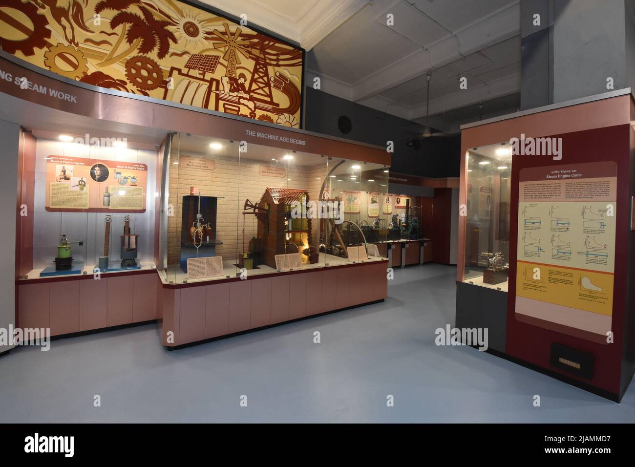 Kolkata, India. 30th May, 2022. Renovated Motive Power gallery of the ...