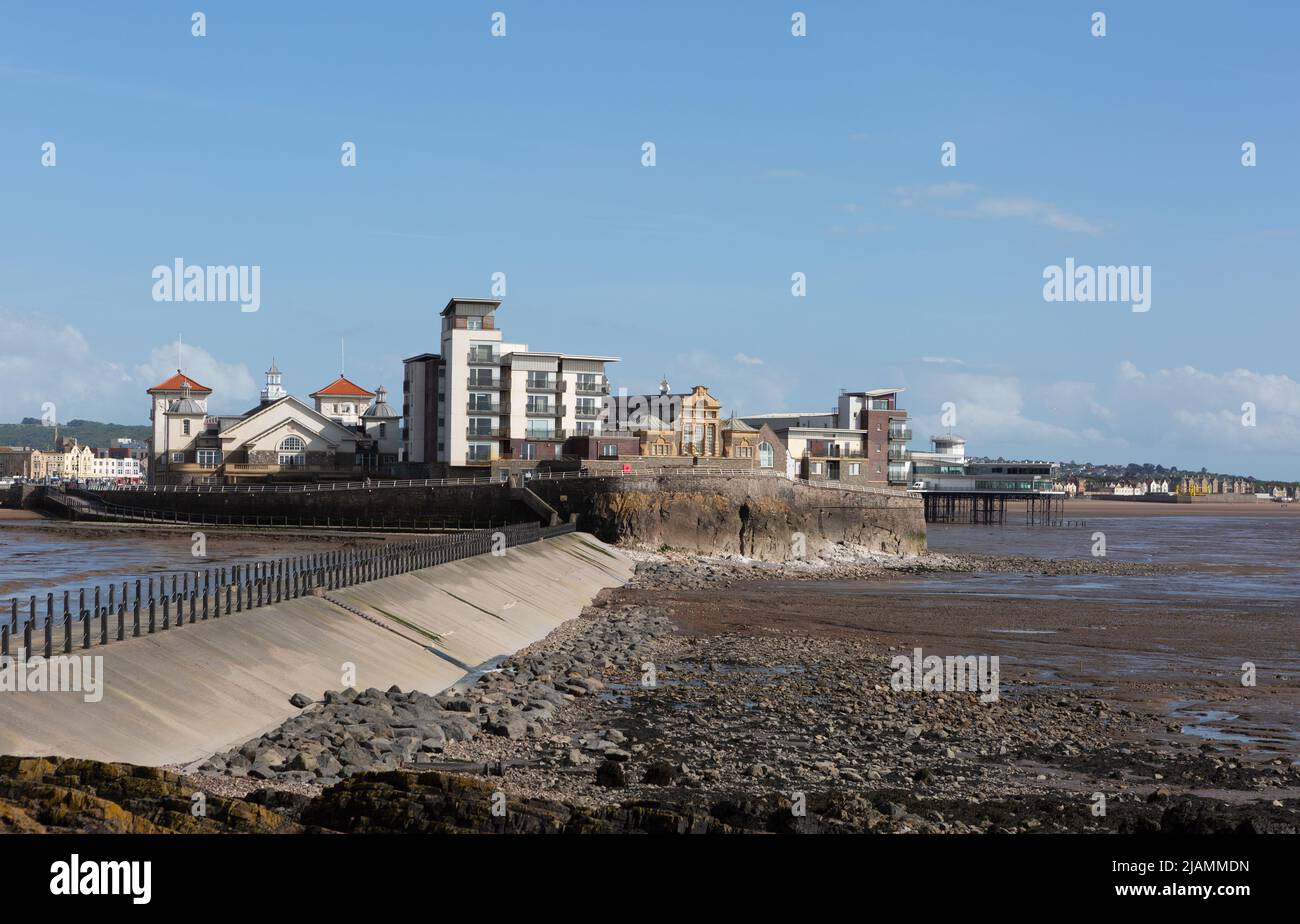 Knightstone causeway hi-res stock photography and images - Alamy