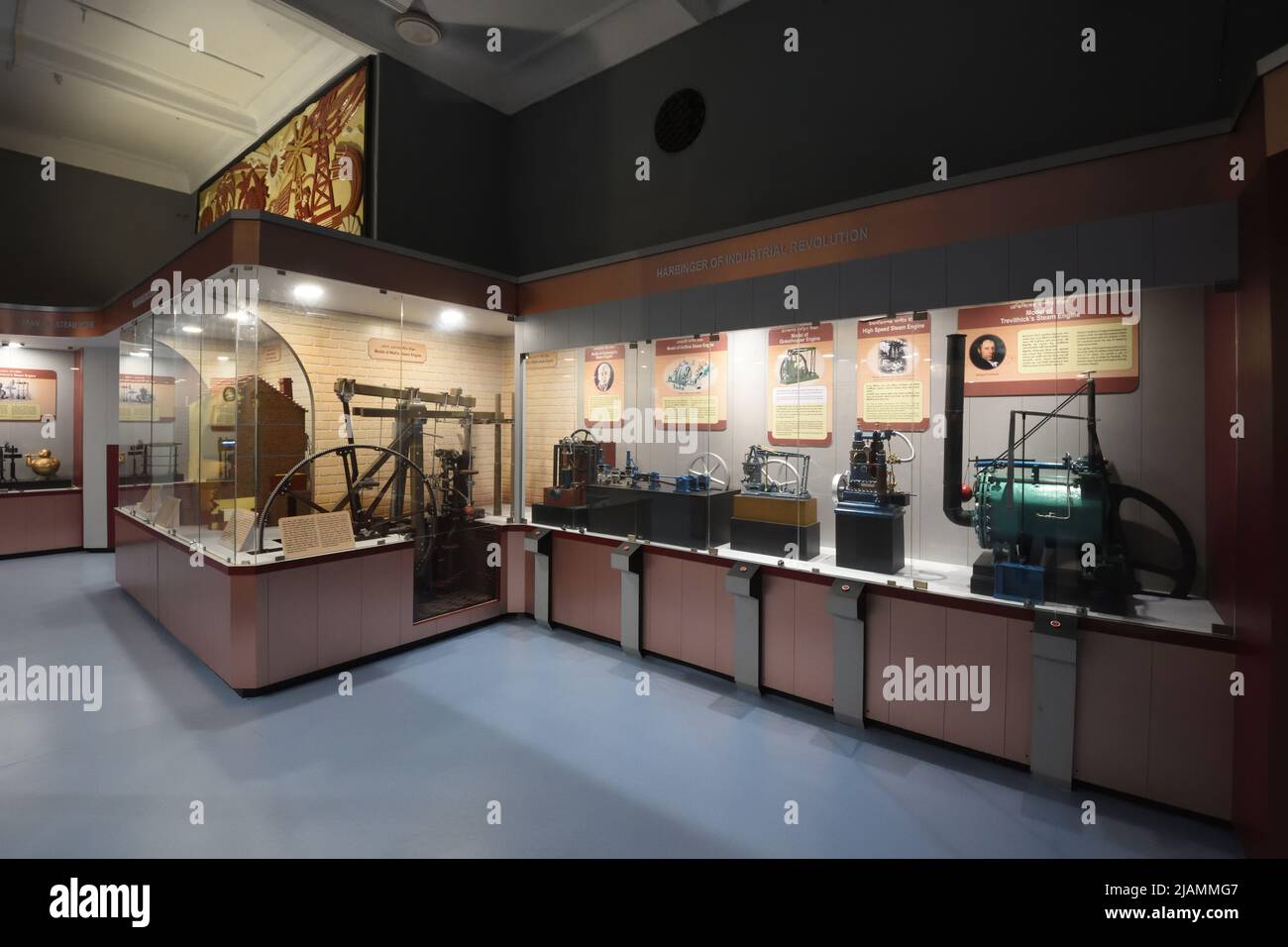 Kolkata, India. 30th May, 2022. Renovated Motive Power gallery of the ...