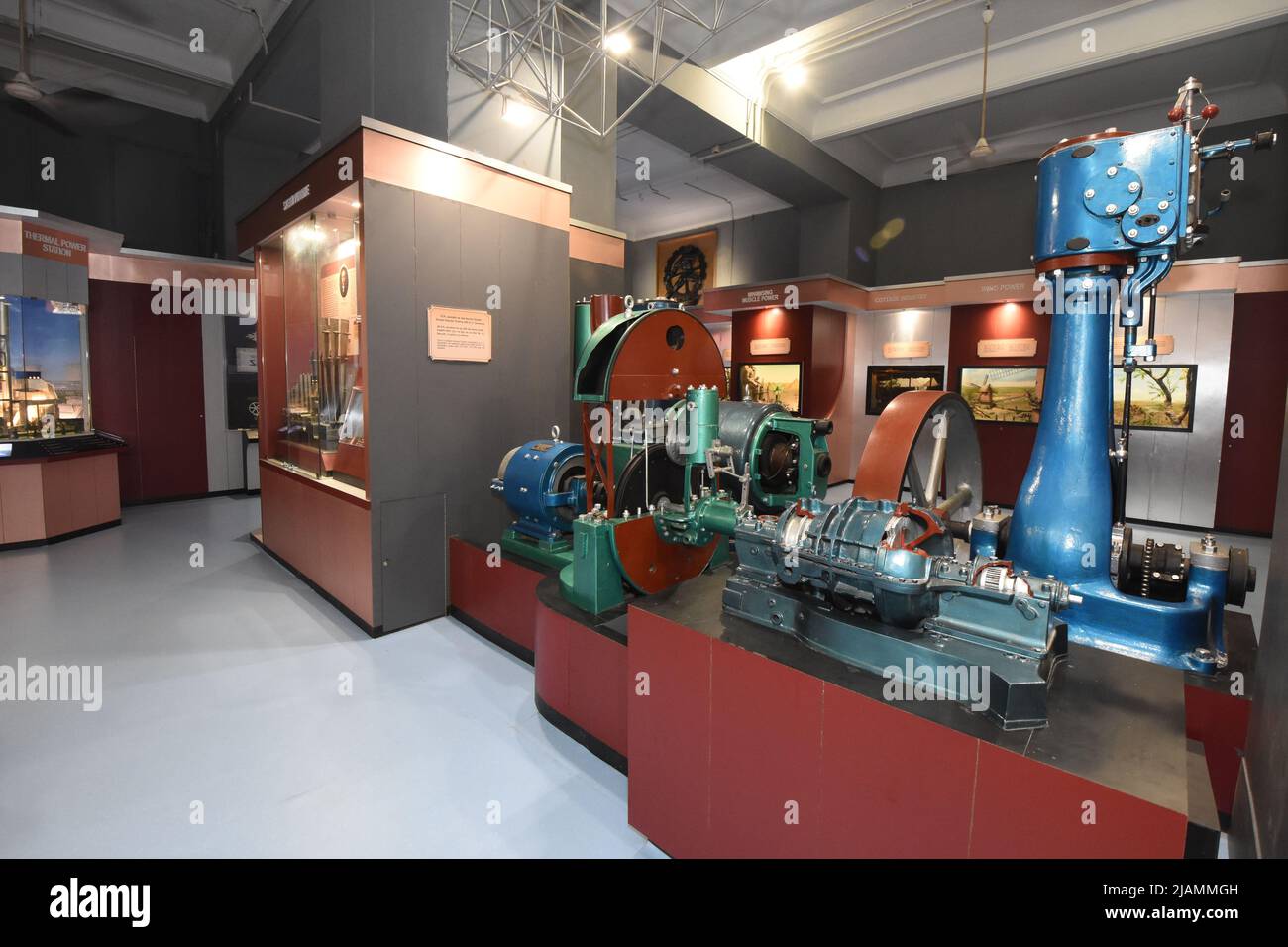 Kolkata, India. 30th May, 2022. Renovated Motive Power gallery of the ...