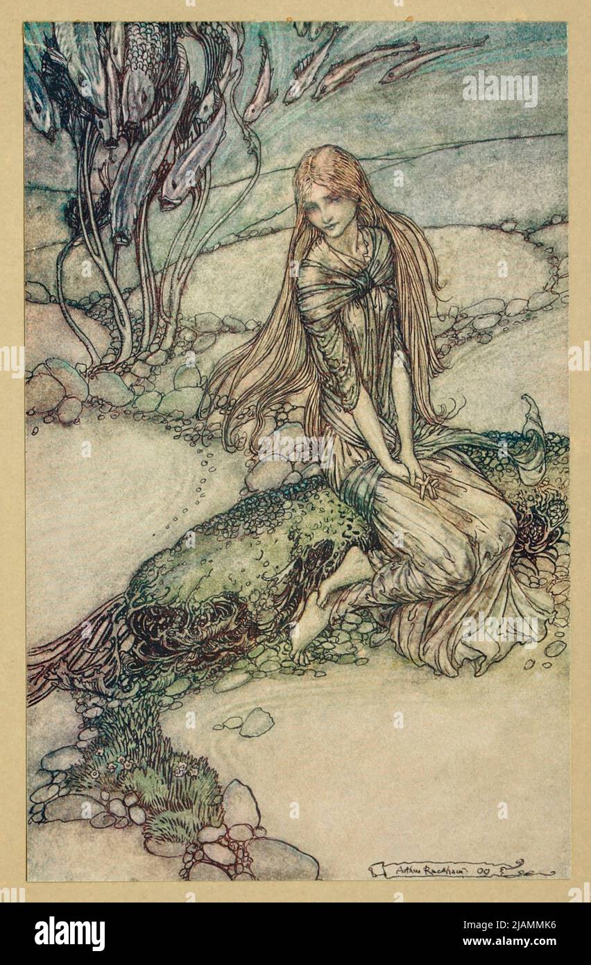 He could see Undine beneath the crystal vault from the book ' UNDINE ...