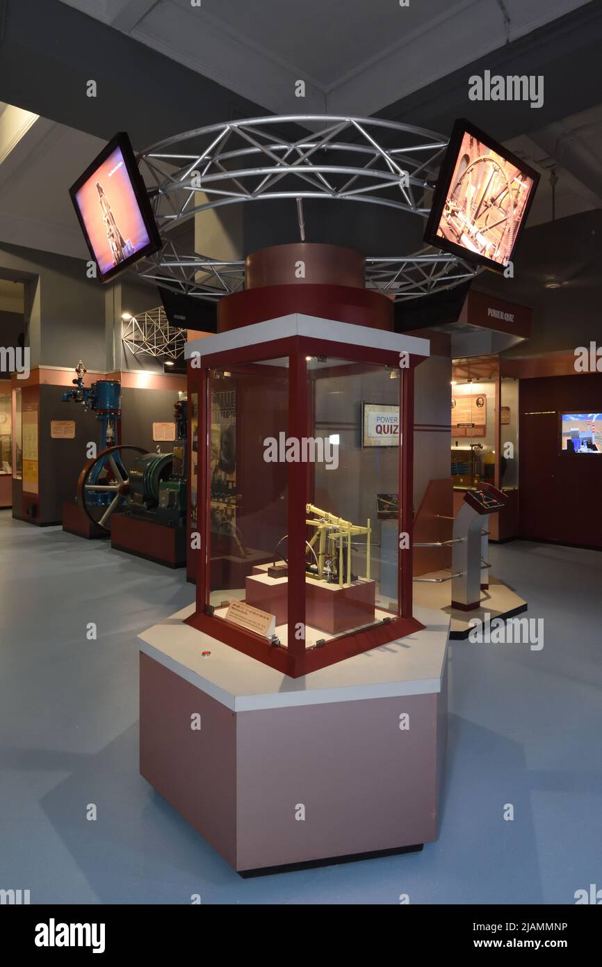 Kolkata, India. 30th May, 2022. Renovated Motive Power gallery of the ...