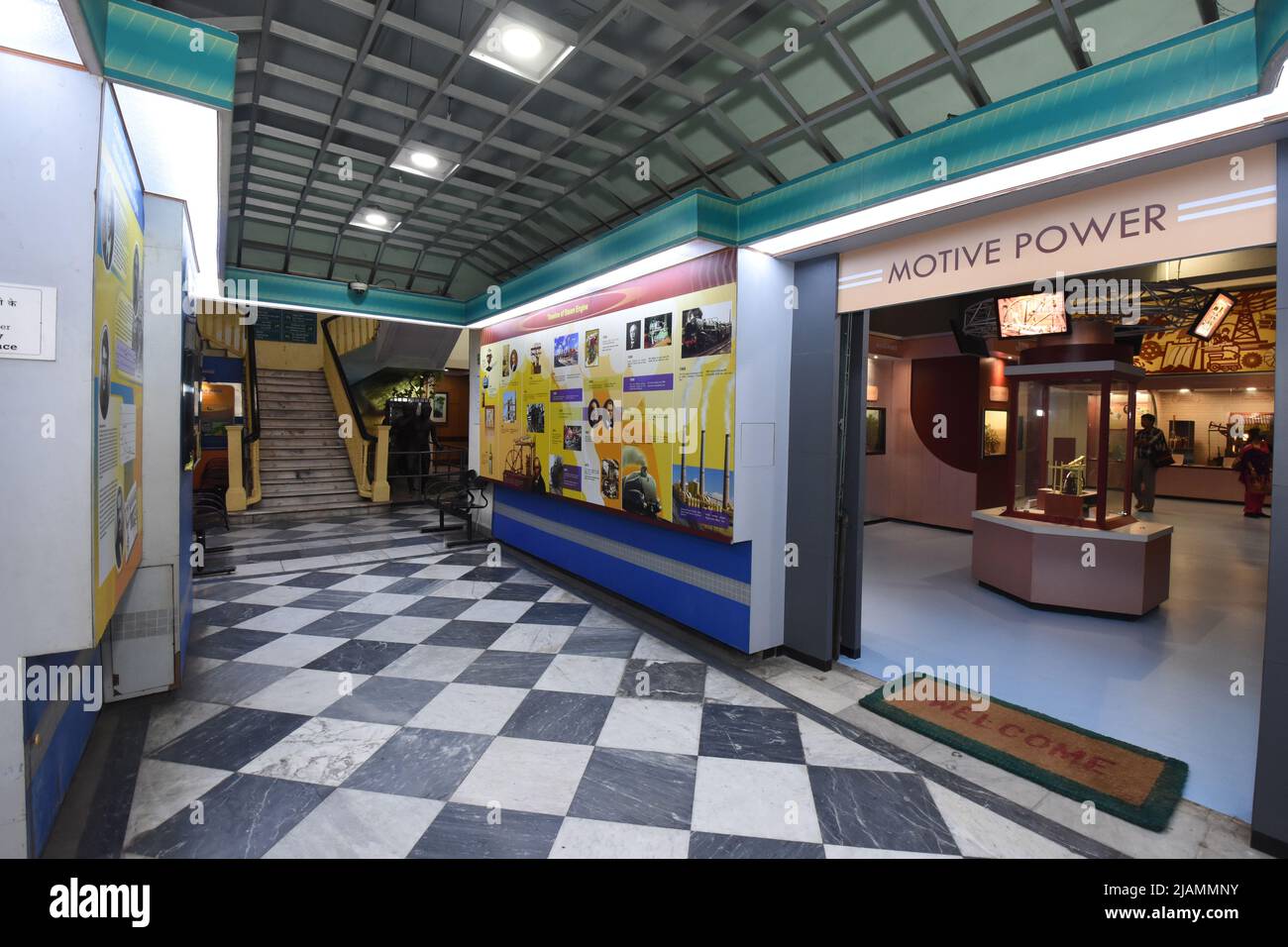 Kolkata, India. 30th May, 2022. Renovated Motive Power gallery of the ...