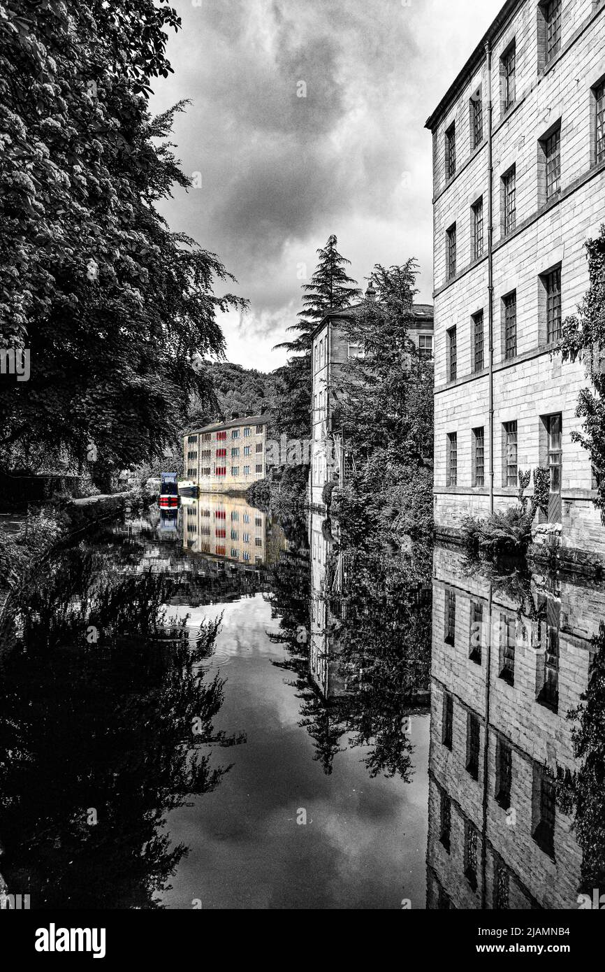 The Smithery Bed & Breakfast, Hebden Bridge Stock Photo - Alamy
