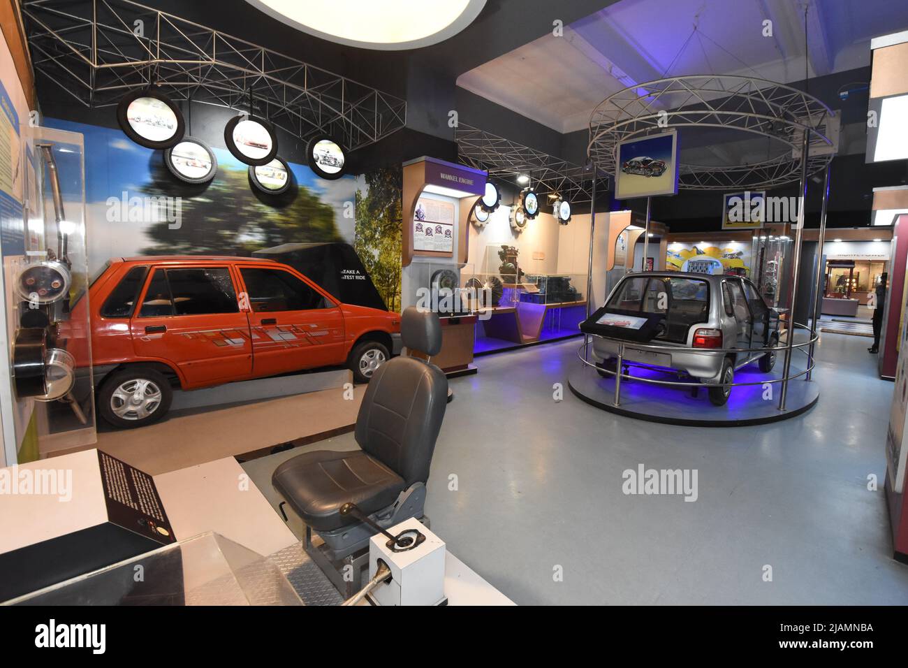 Kolkata, India. 30th May, 2022. Renovated Motive Power gallery of the ...