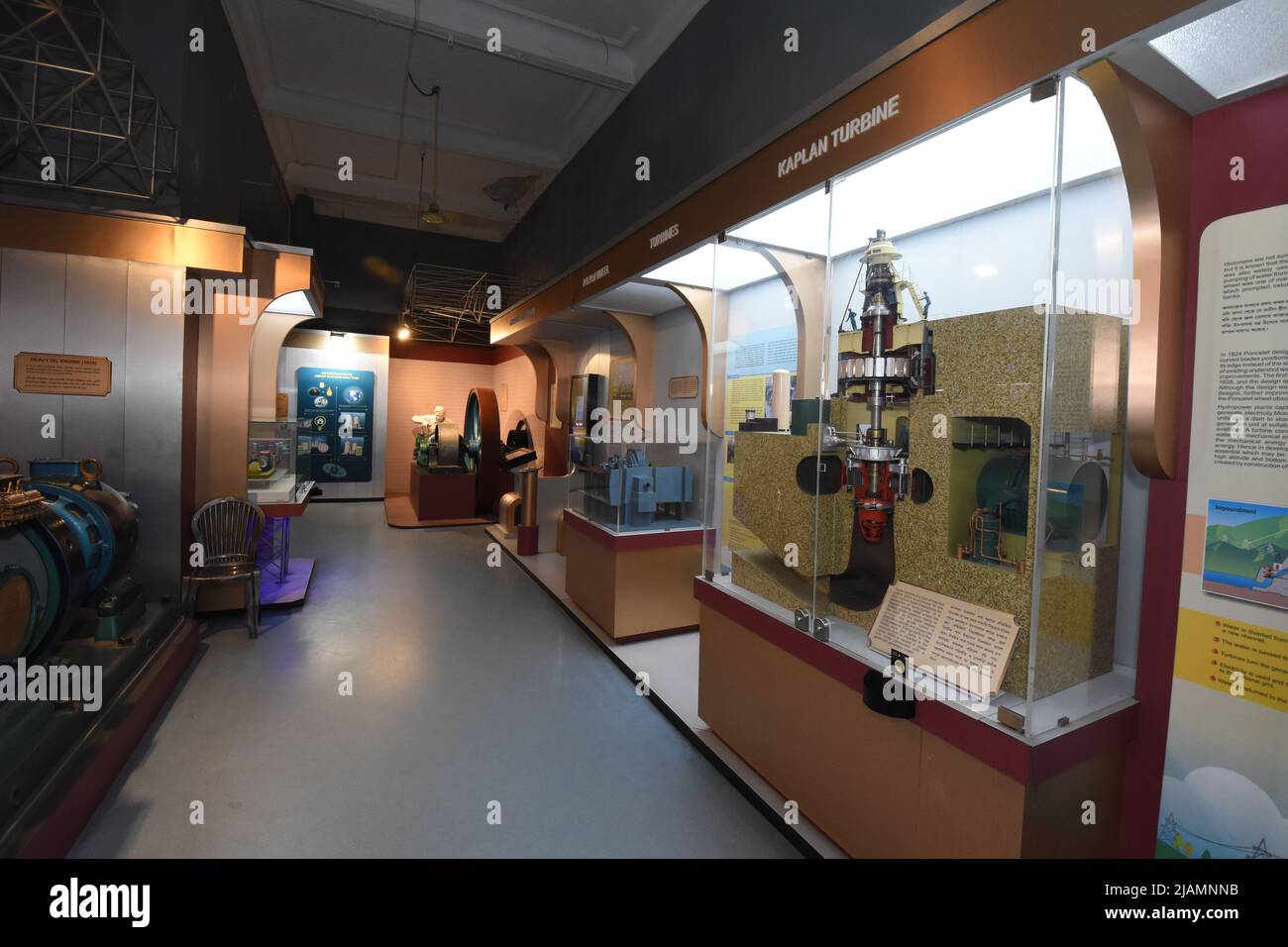 Kolkata, India. 30th May, 2022. Renovated Motive Power gallery of the ...