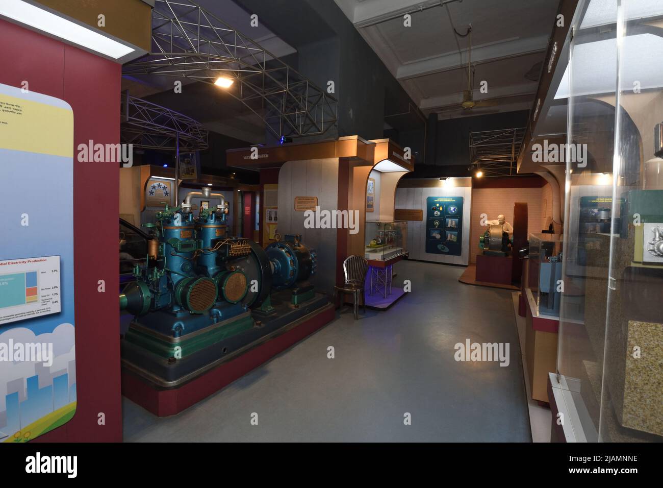 Kolkata, India. 30th May, 2022. Renovated Motive Power gallery of the ...