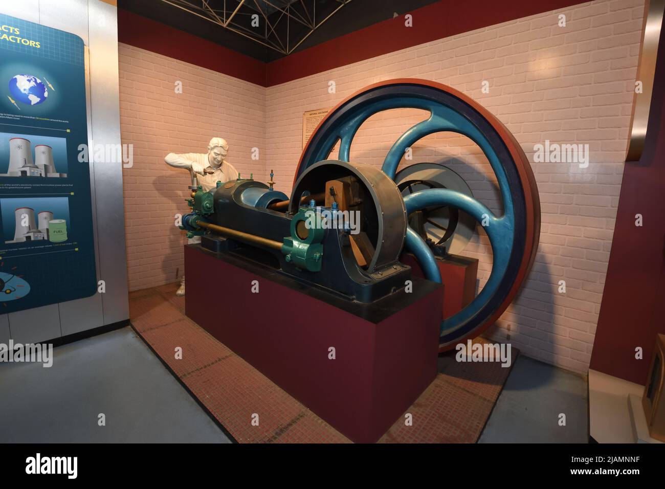 Kolkata, India. 30th May, 2022. Renovated Motive Power gallery of the ...