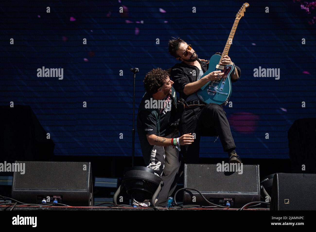 Grandson aka Jordan Edward Benjamin performs during the 2022 BottleRock ...