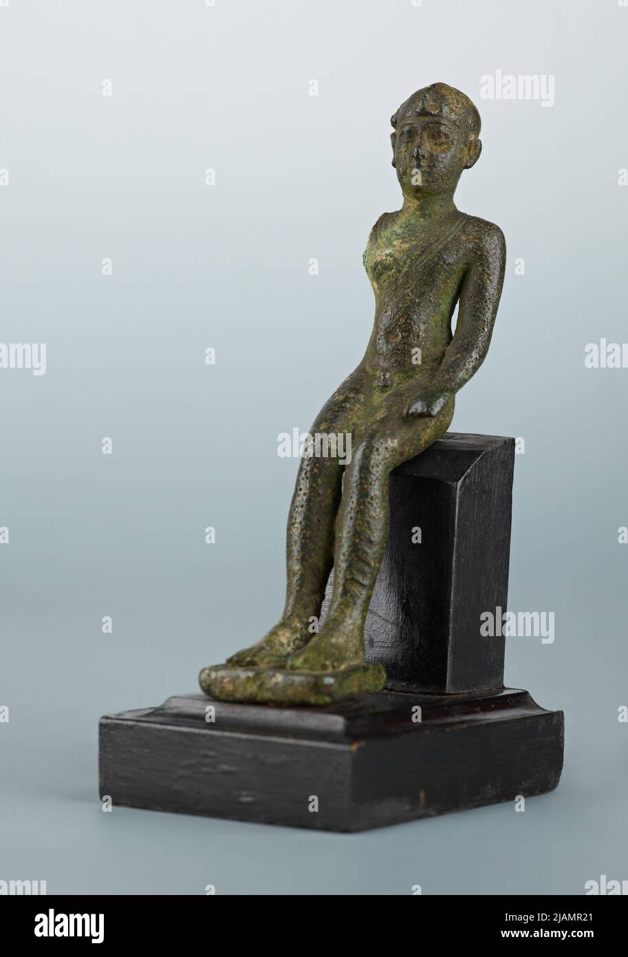 Figurine of Harpocrates Stock Photo - Alamy