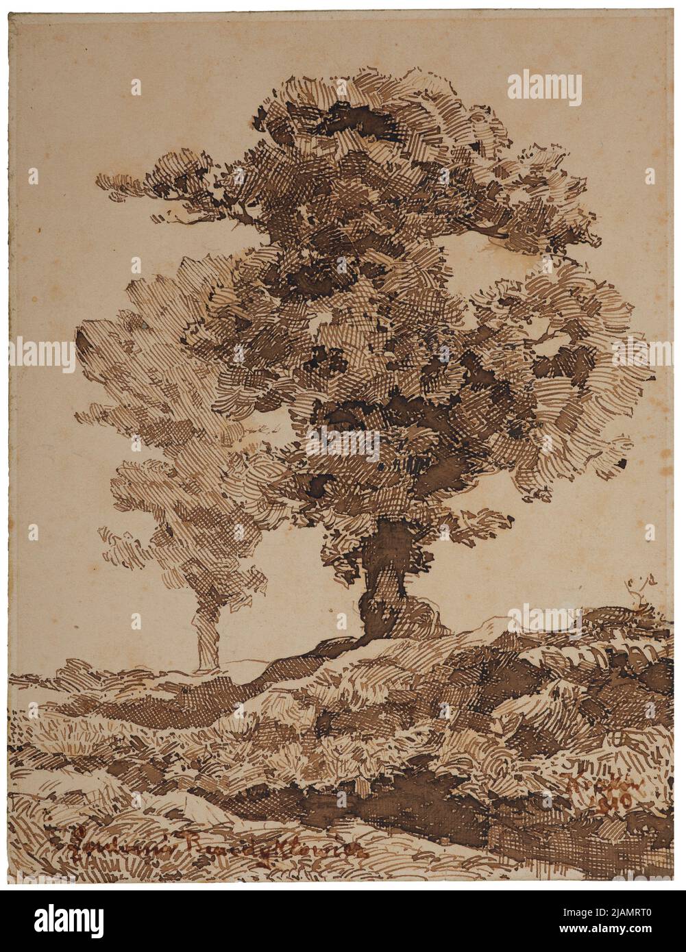 Early 19th century landscape Cut Out Stock Images & Pictures - Alamy