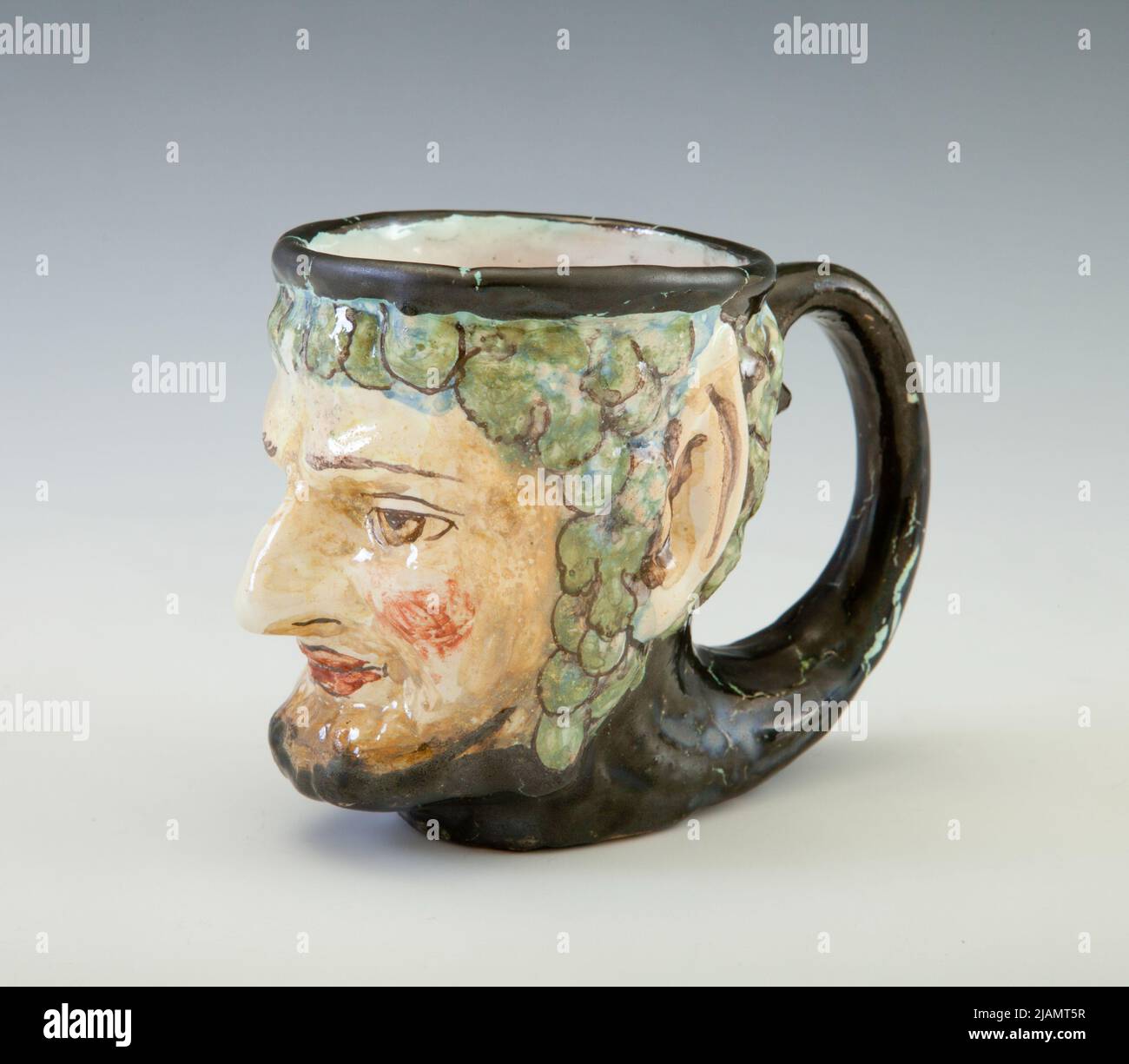 Head shaped mug Heavenly Stock Photo - Alamy