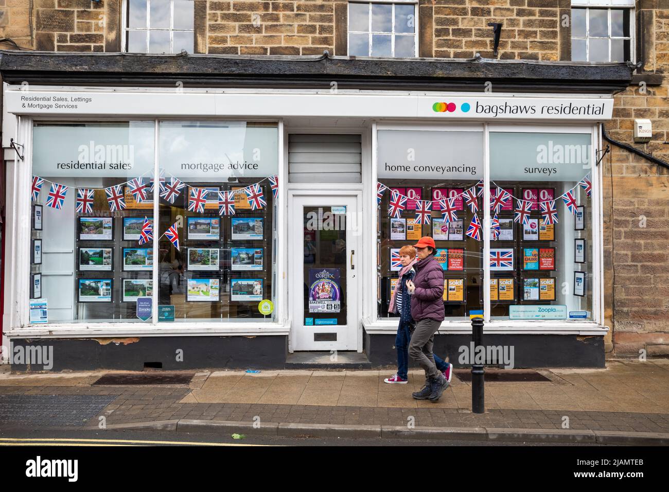 Bakewell,Derbyshire,UK,31st May 2022,The high street was busy this ...
