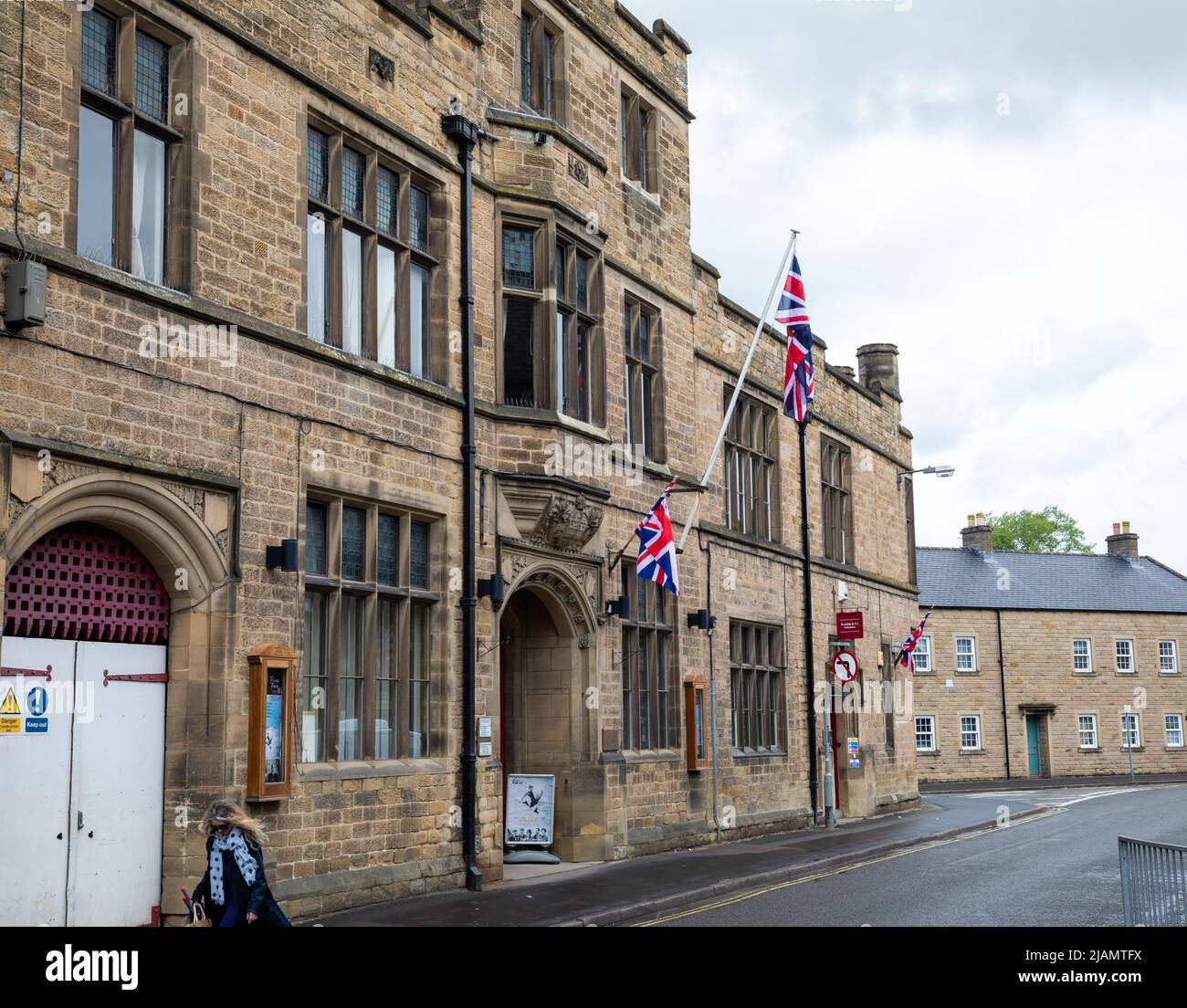 Bakewell,Derbyshire,UK,31st May 2022,The high street was busy this ...