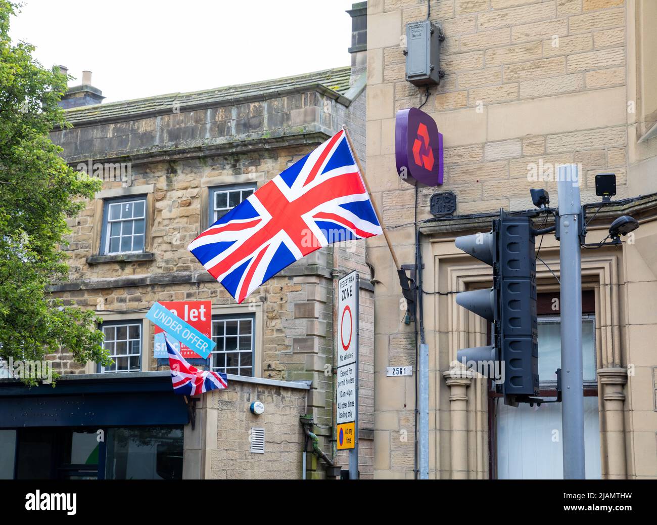 Bakewell,Derbyshire,UK,31st May 2022,The high street was busy this ...