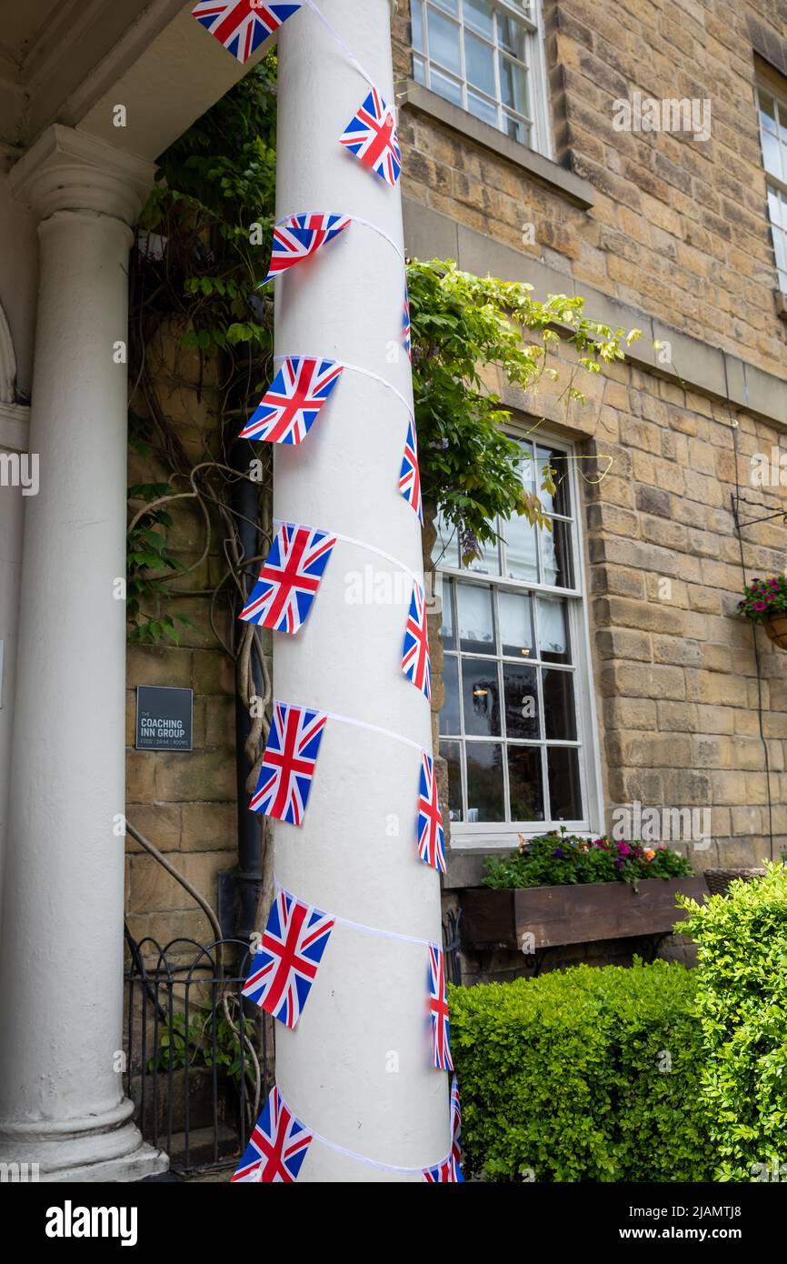 Bakewell,Derbyshire,UK,31st May 2022,The high street was busy this ...