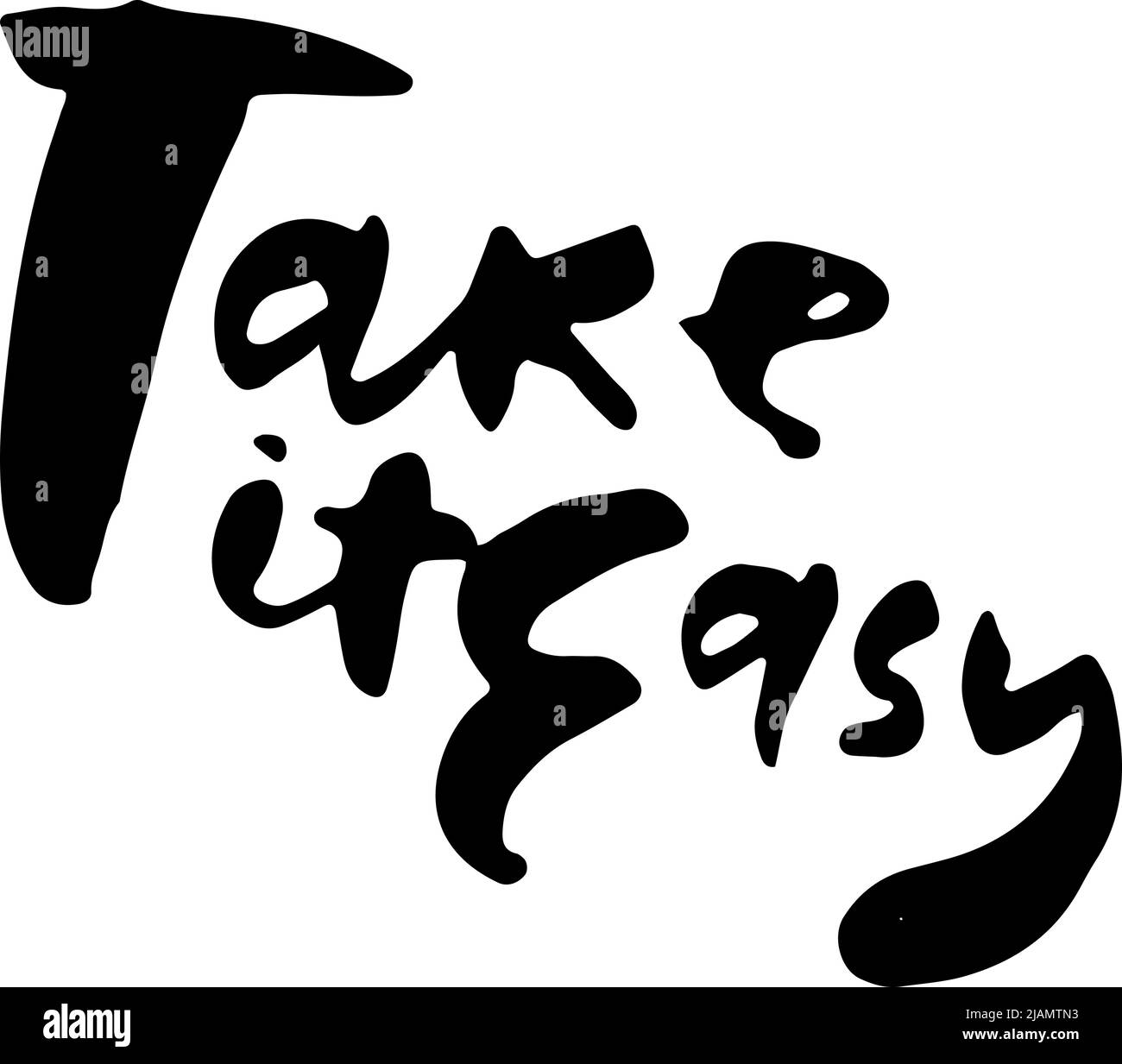 Brush pen lettering hi-res stock photography and images - Alamy