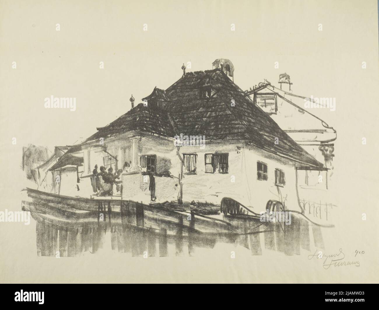 Suceava Manor House with a porch Board from the Portfoiio: Leon ...