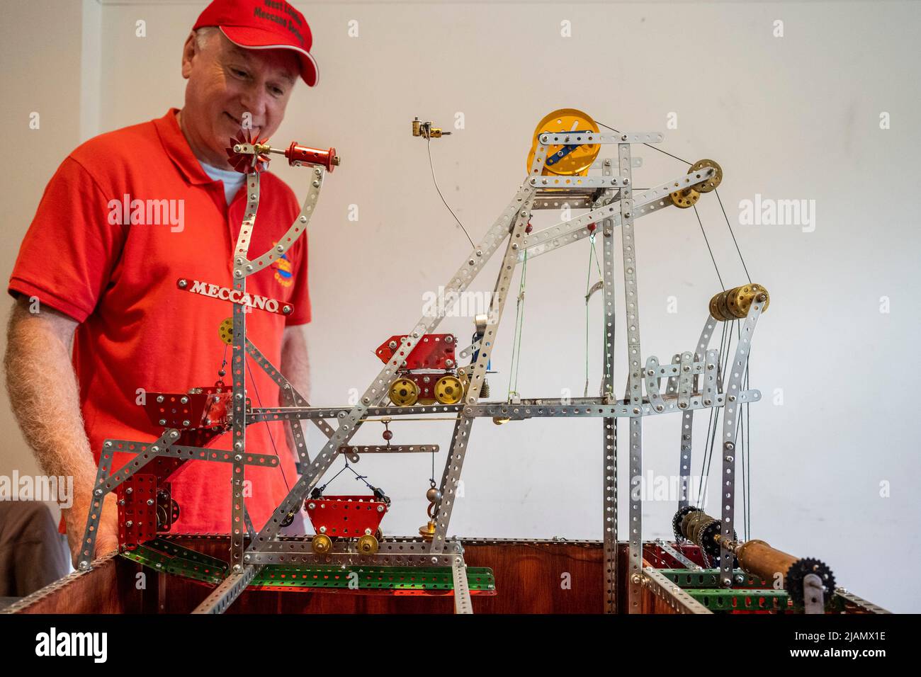 London, UK. 31st May, 2022. Matt Goodman of the West London Meccano ...